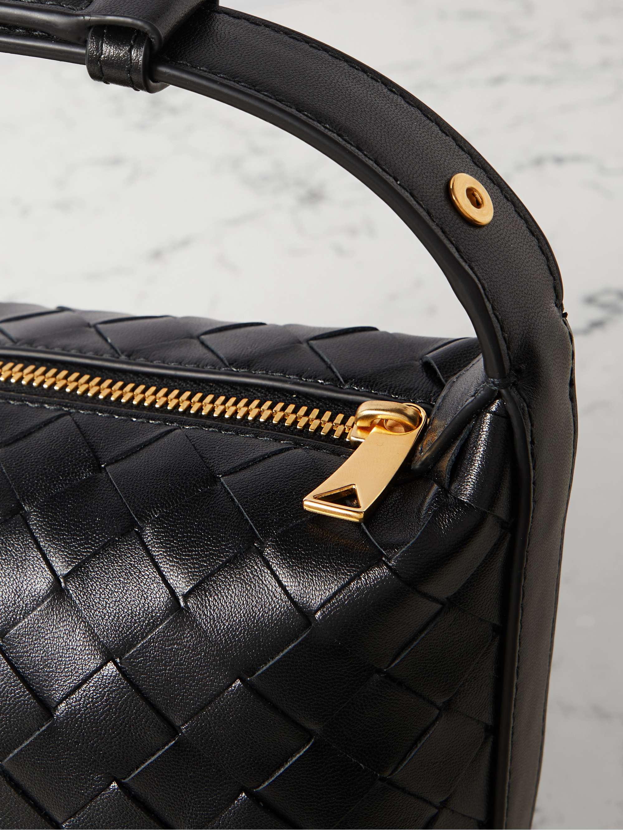 BOTTEGA VENETA Mini Wallace intrecciato leather shoulder bag | NET-A-PORTER