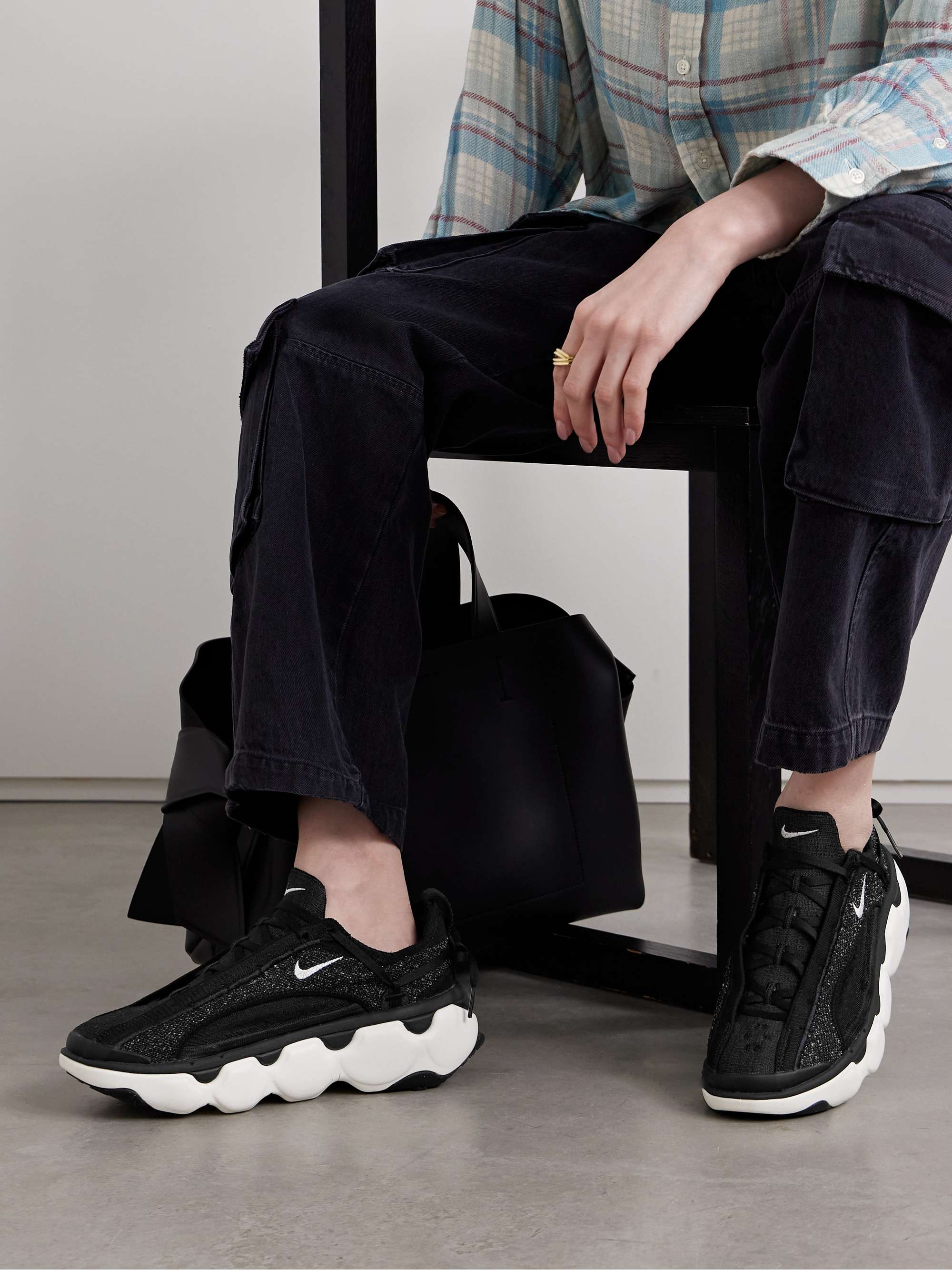 NIKE Bloom Flyknit sneakers | NET-A-PORTER