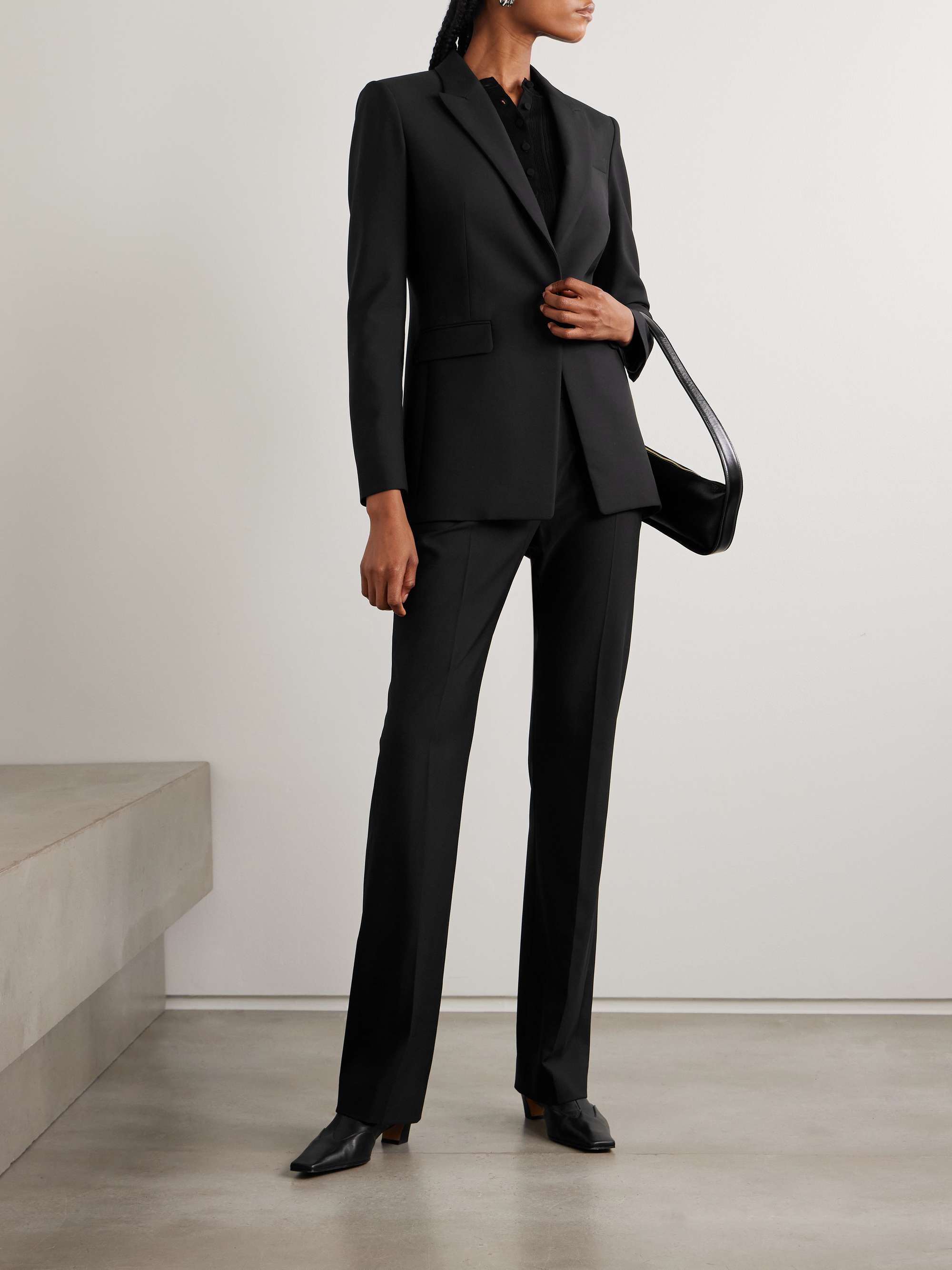 ANOTHER TOMORROW Grain de poudre wool blazer | NET-A-PORTER