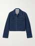 ANOTHER TOMORROW Cropped denim jacket | NET-A-PORTER