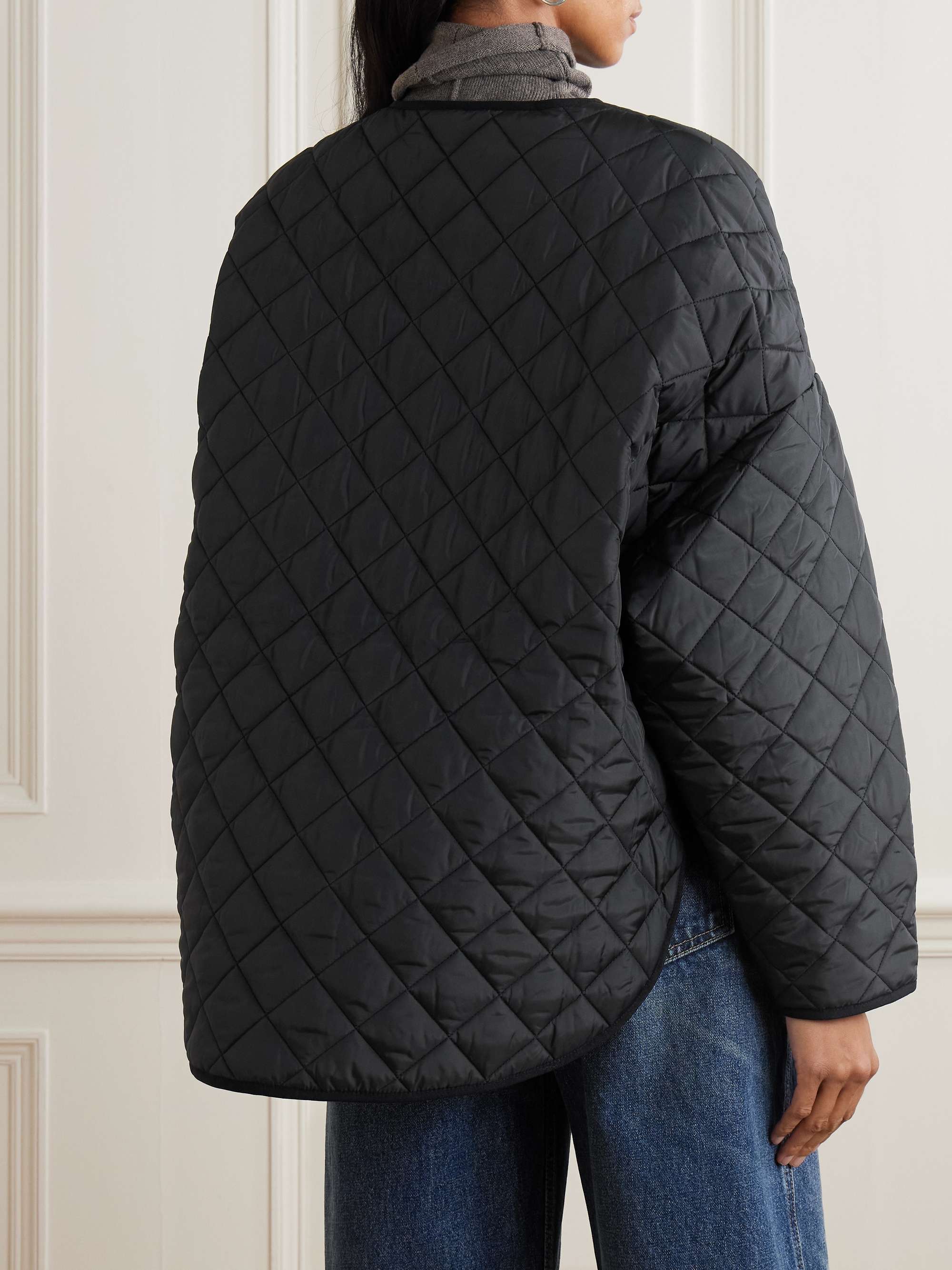 TOTEME Quilted recycled-shell jacket | NET-A-PORTER