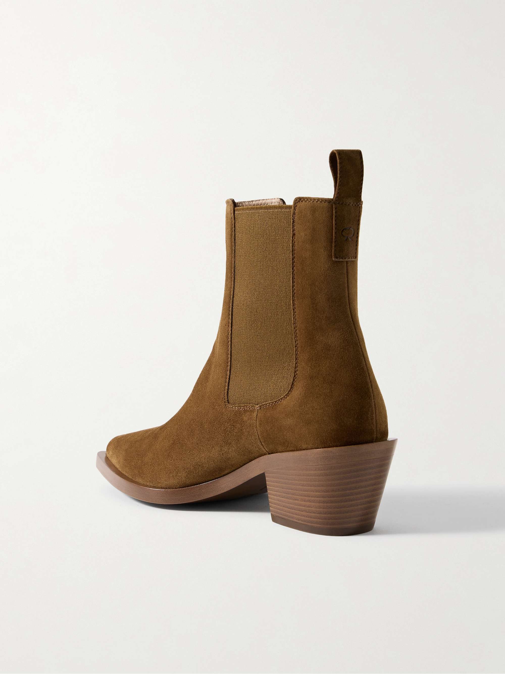 GIANVITO ROSSI Wylie 60 suede Chelsea boots | NET-A-PORTER
