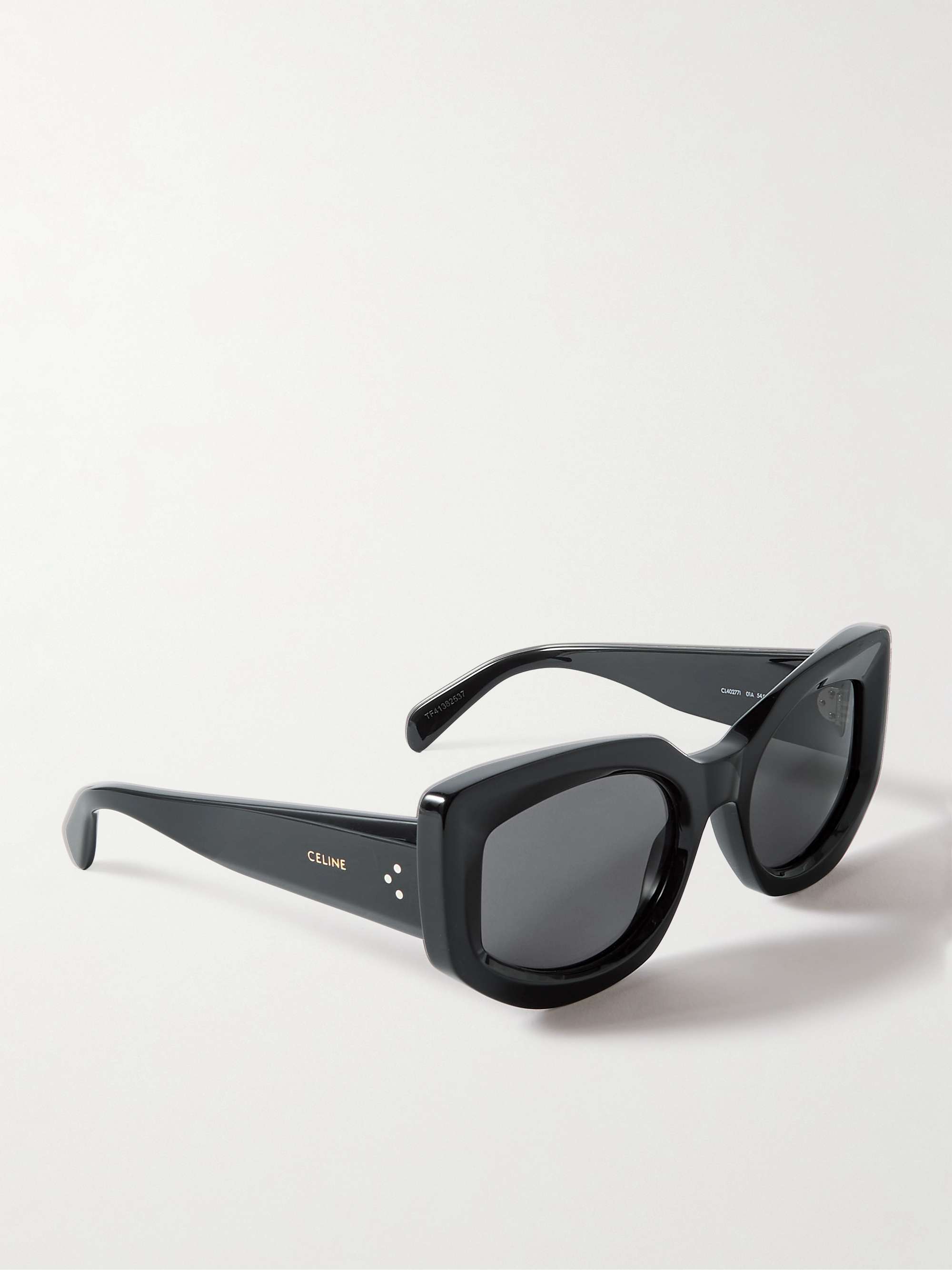 CELINE EYEWEAR Bold cat-eye acetate sunglasses | NET-A-PORTER