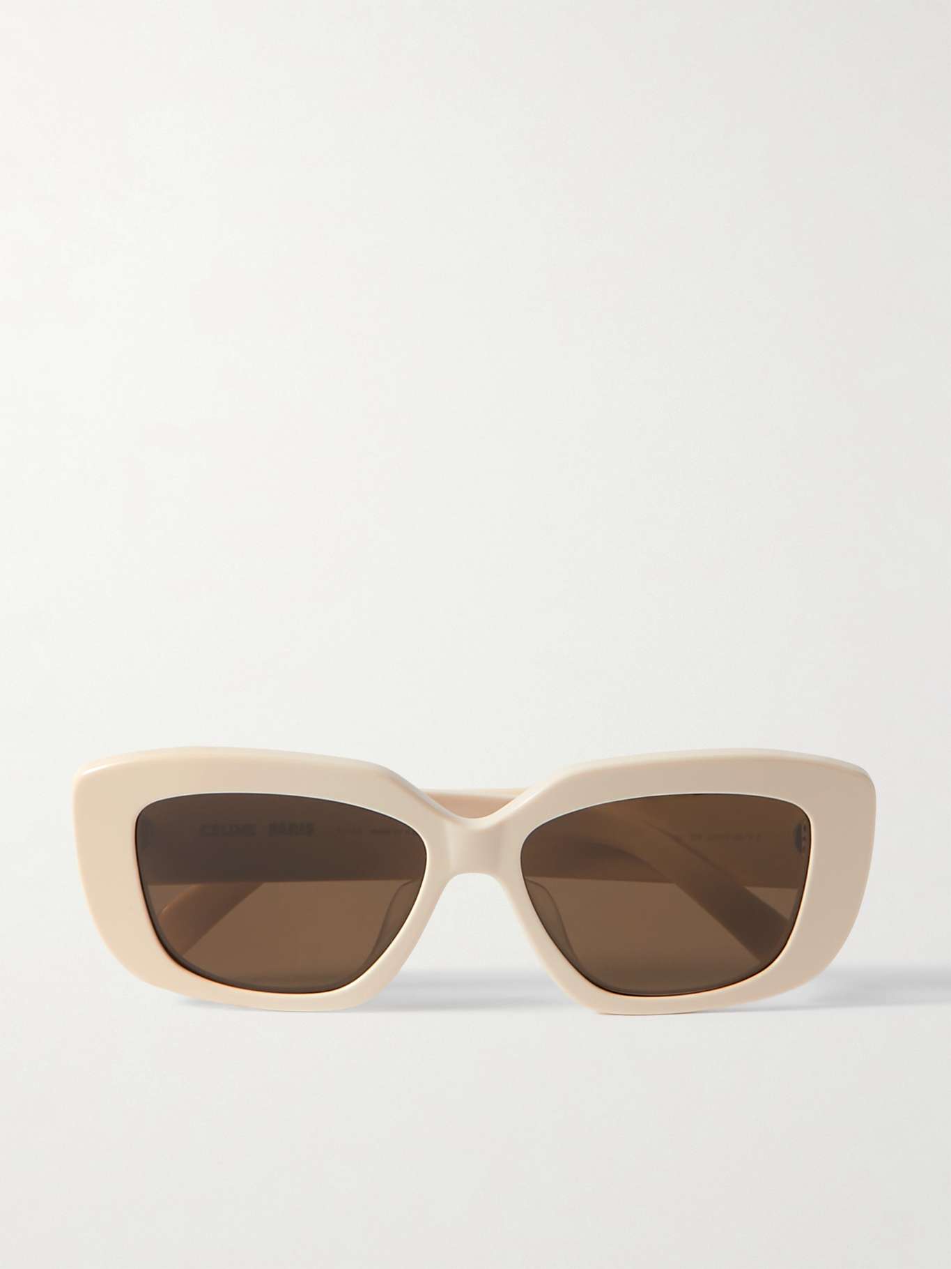 CELINE EYEWEAR Triomphe rectangular-frame acetate sunglasses | NET-A-PORTER