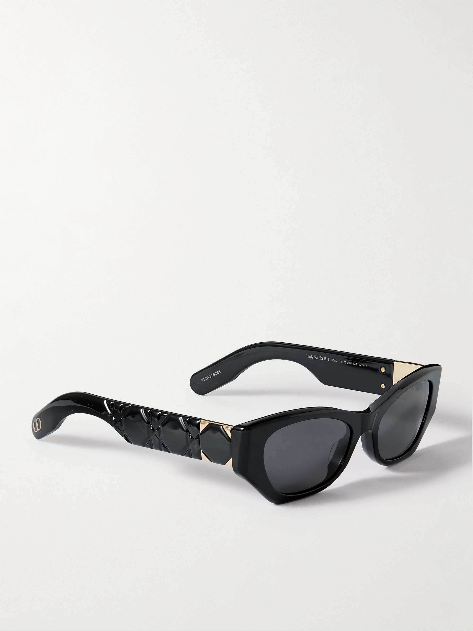 DIOR EYEWEAR Lady 95.22 B1I cat-eye acetate sunglasses | NET-A-PORTER