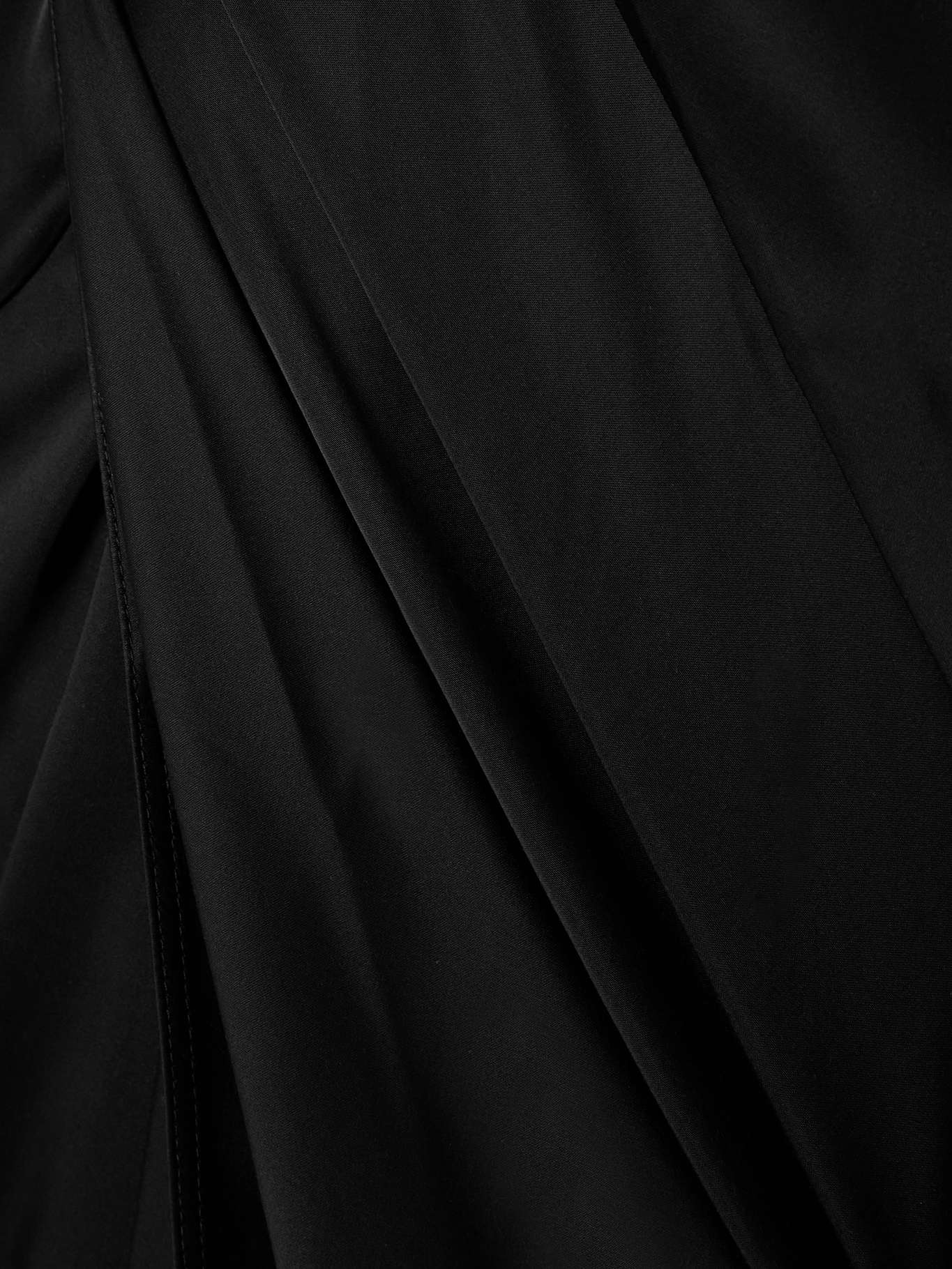 Draped satin midi wrap dress | NET-A-PORTER