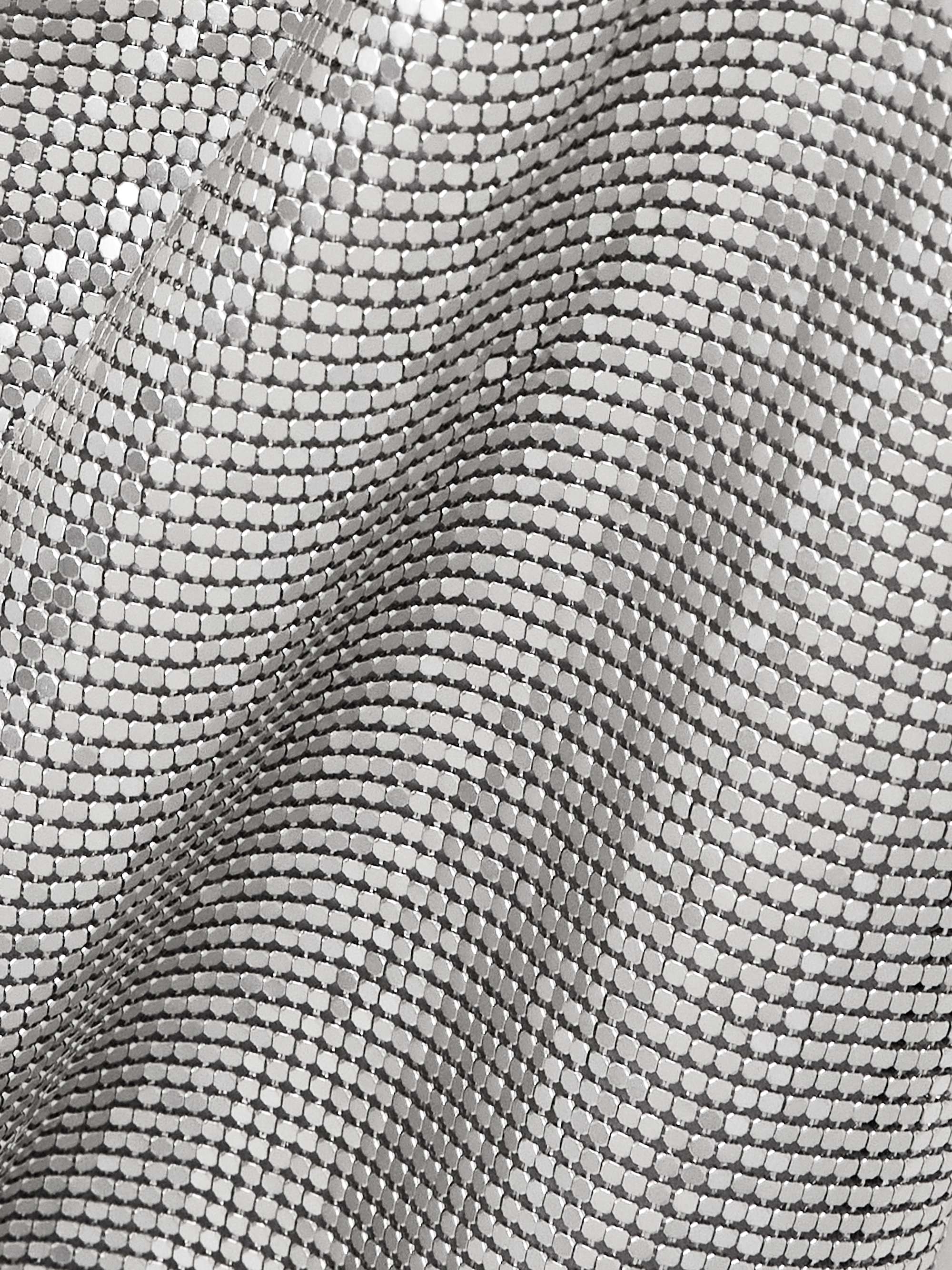 VERSACE Chainmail mini dress | NET-A-PORTER