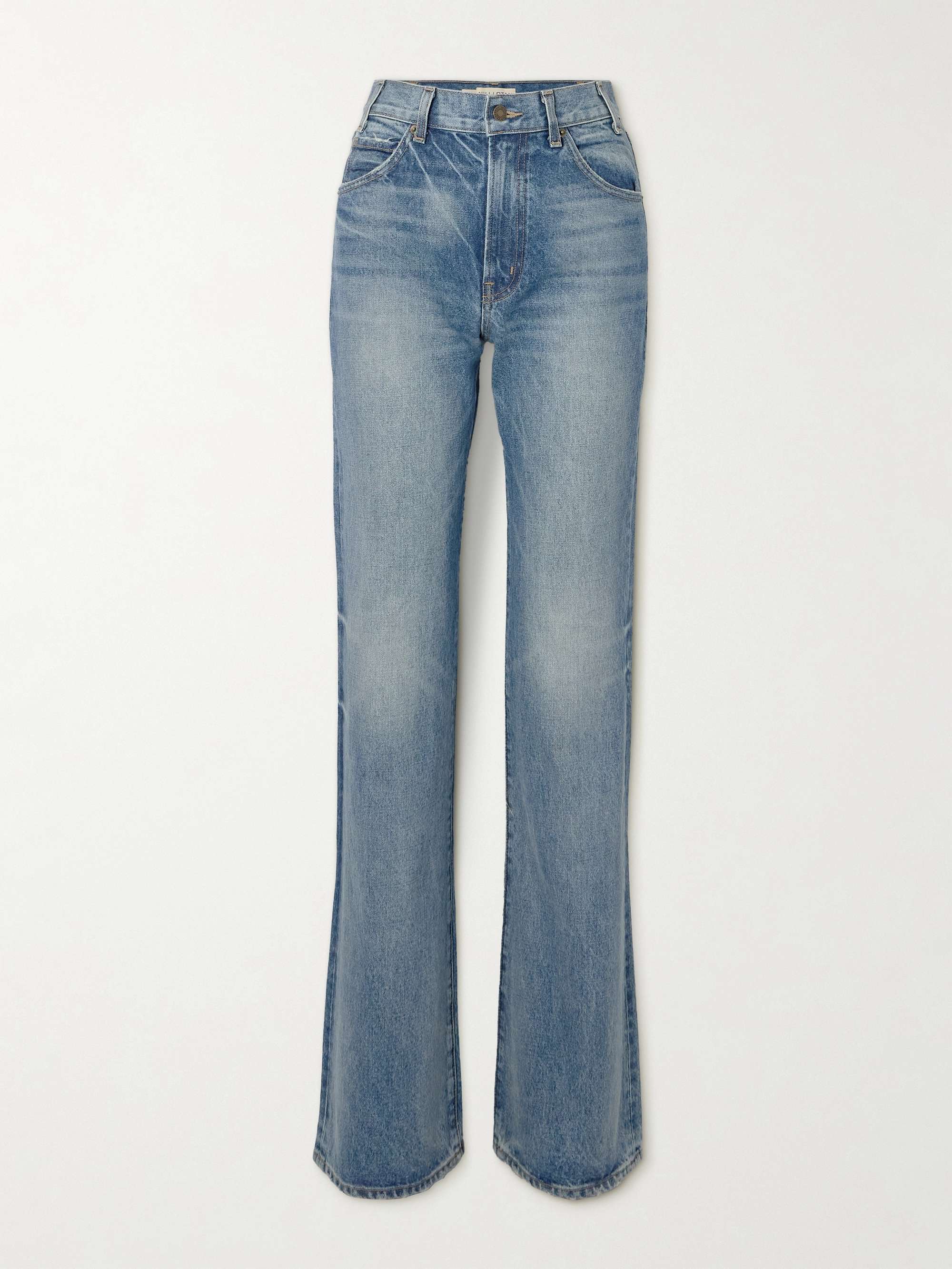 NILI LOTAN Joan high-rise straight-leg jeans | NET-A-PORTER