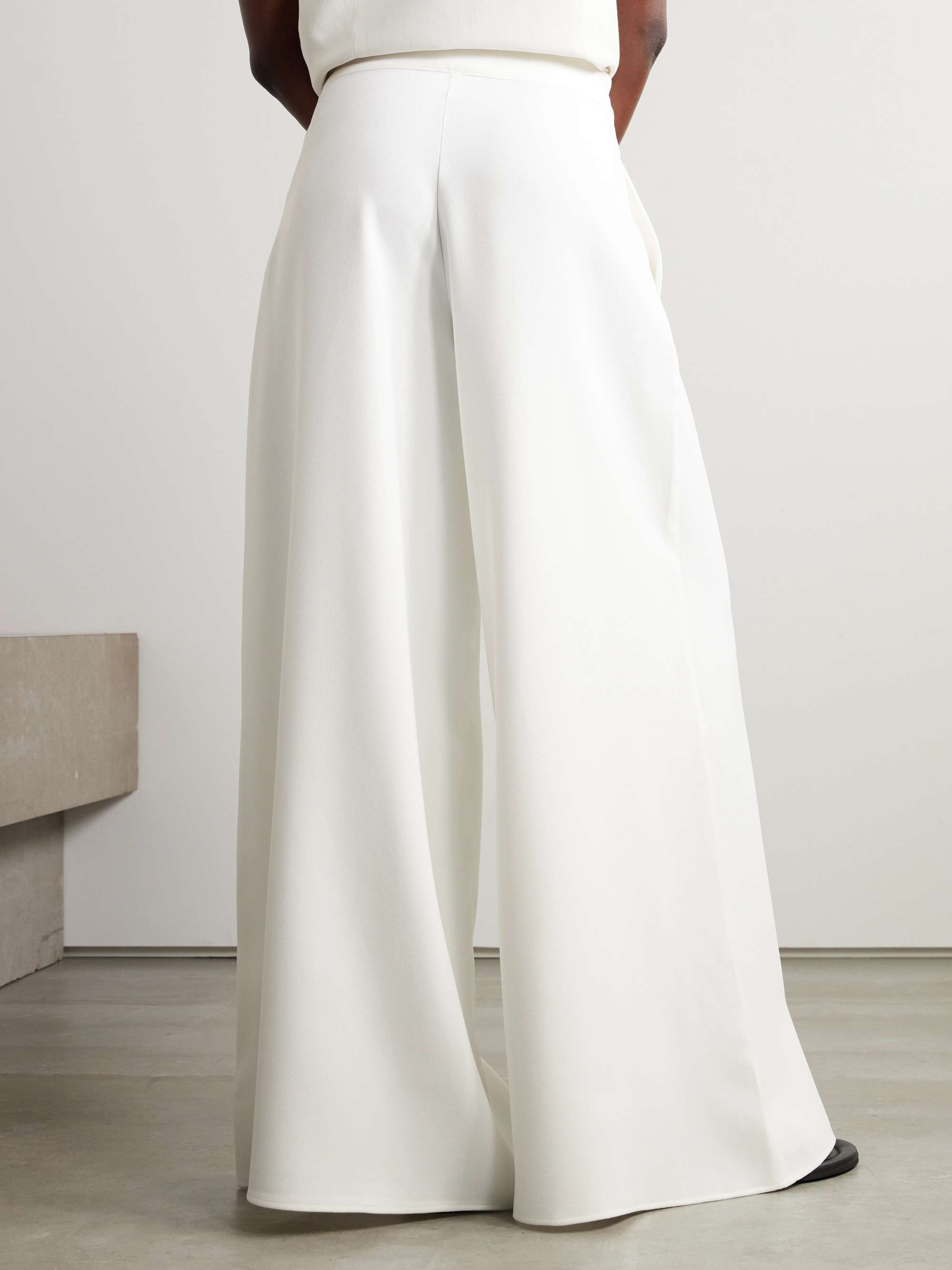 THE FRANKIE SHOP Sierra jersey wide-leg pants | NET-A-PORTER