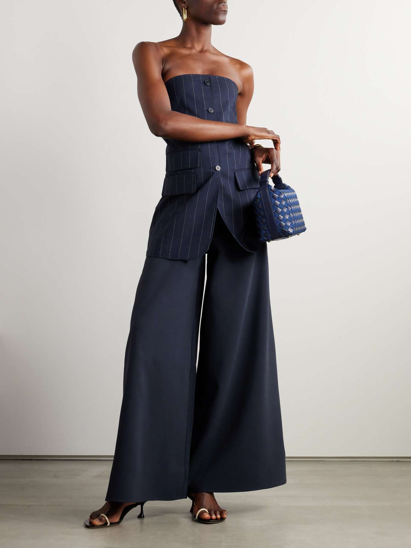 THE FRANKIE SHOP Sierra jersey wide-leg pants | NET-A-PORTER