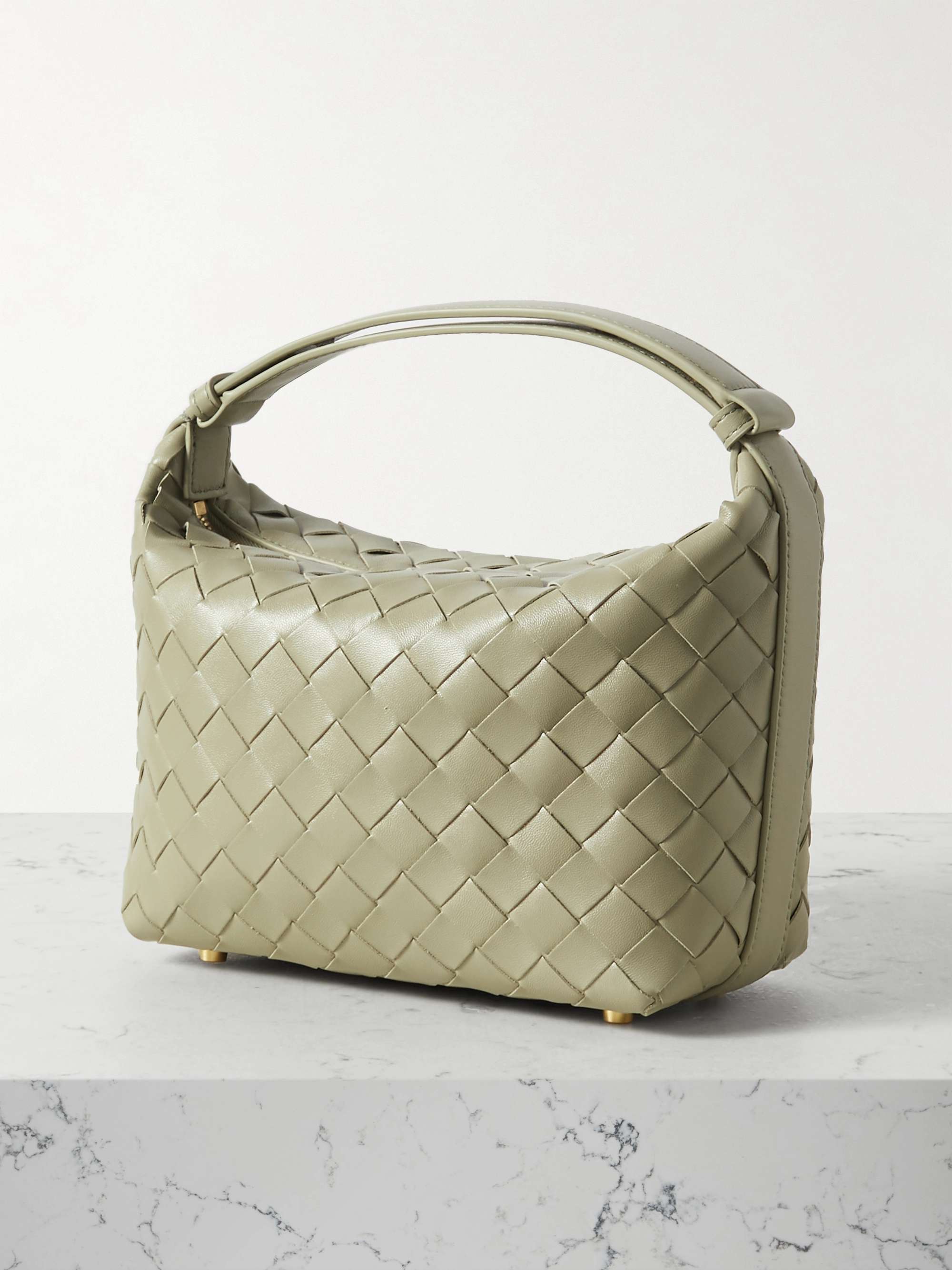 BOTTEGA VENETA Mini Wallace intrecciato leather shoulder bag | NET-A-PORTER