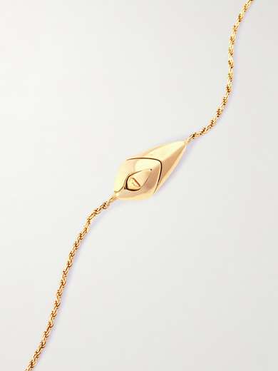 BOTTEGA VENETA Gold-tone freshwater pearl necklace | NET-A-PORTER
