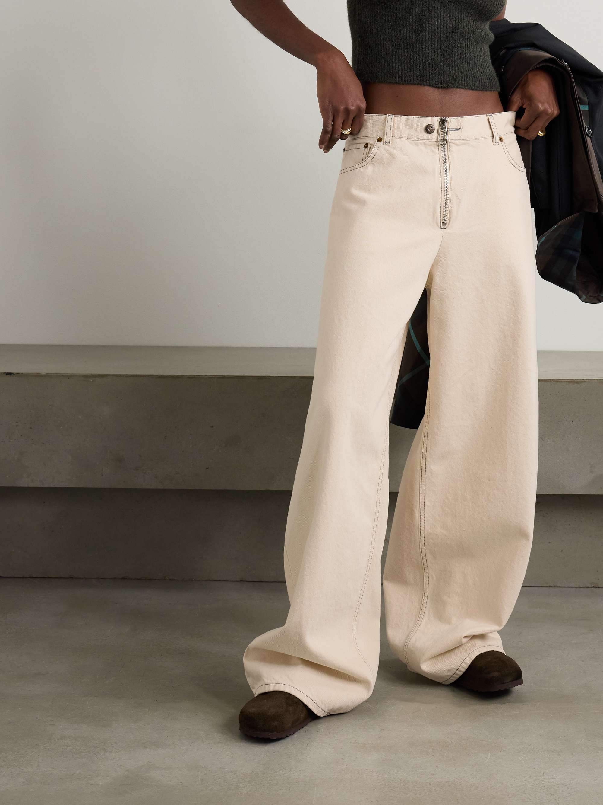HAIKURE Bethany high-rise wide-leg organic jeans | NET-A-PORTER