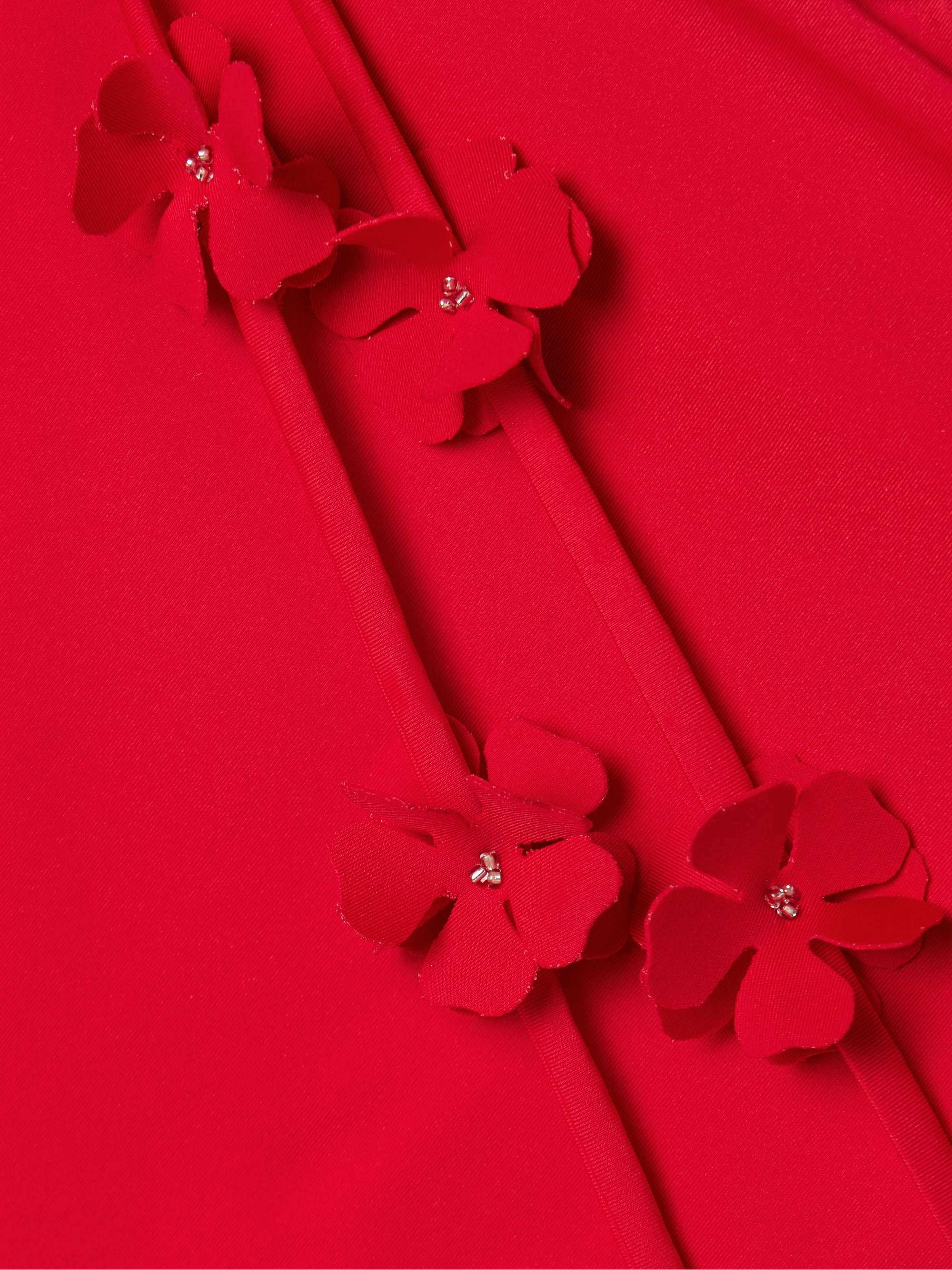 MAYGEL CORONEL Delphi appliquéd halterneck bikini | NET-A-PORTER