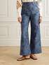 ETRO Denim-jacquard high-rise wide-leg jeans | NET-A-PORTER