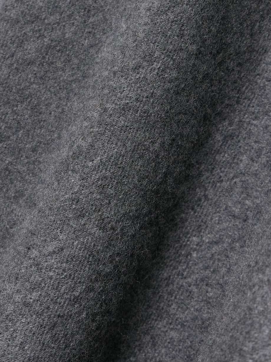 VALENTINO GARAVANI Fringed wool, silk and cashmere-blend poncho | NET-A ...