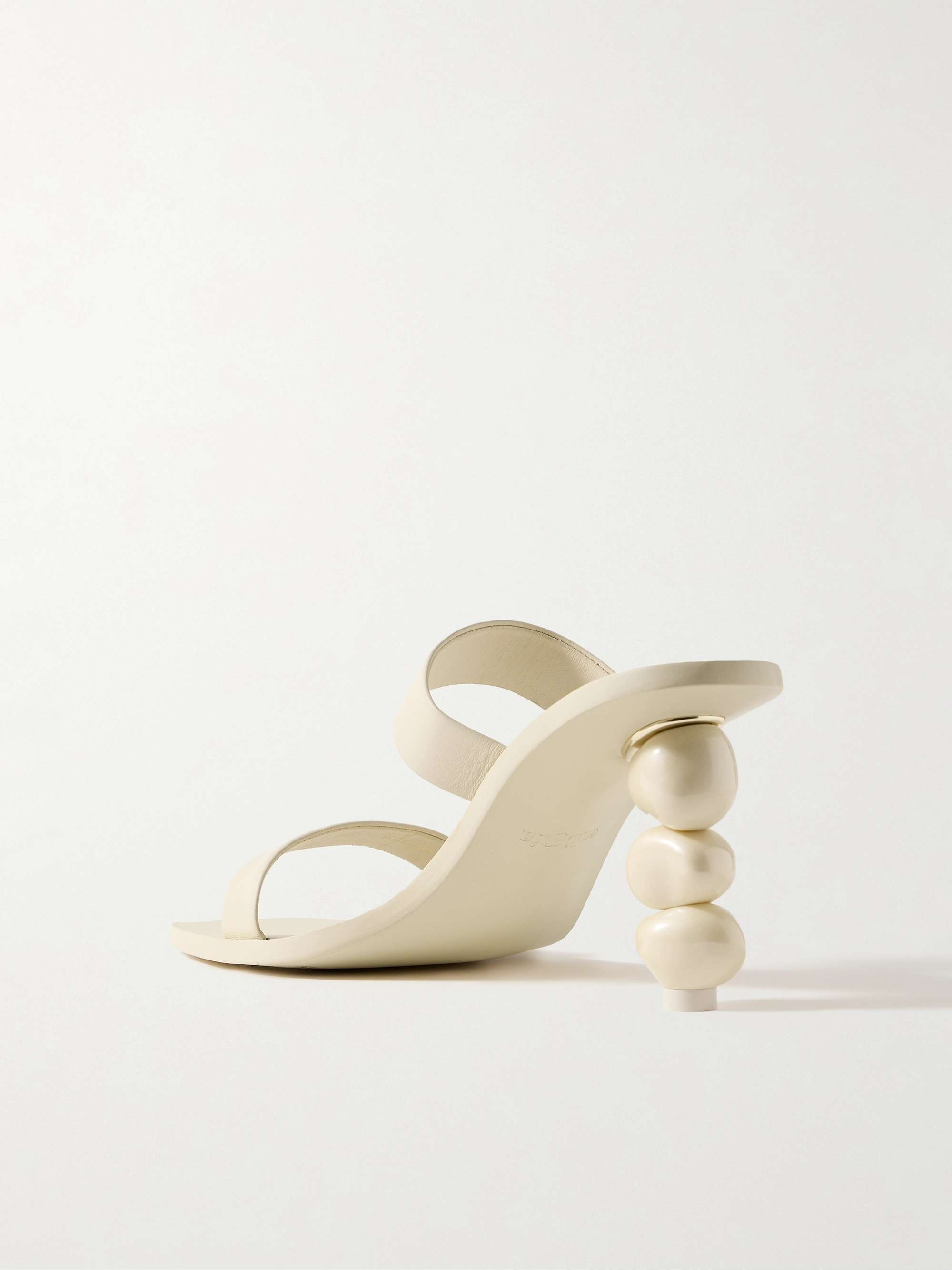 CULT GAIA Meta leather sandals | NET-A-PORTER