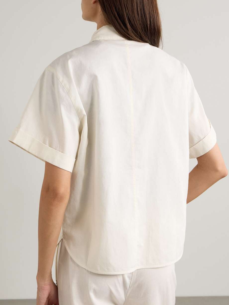 FRAME Cotton-blend shirt | NET-A-PORTER