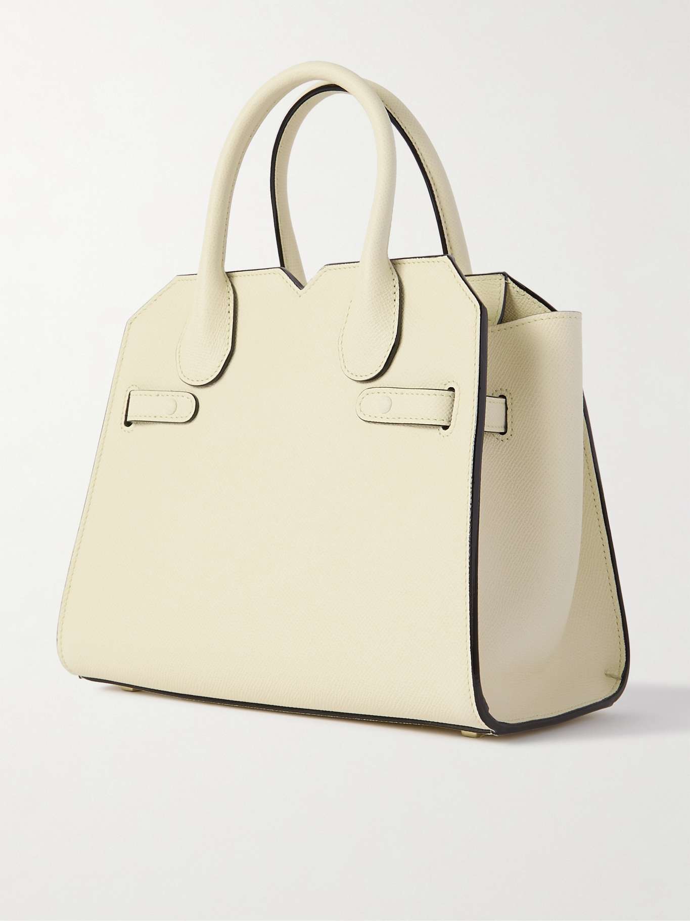VALEXTRA Milano mini textured-leather tote | NET-A-PORTER