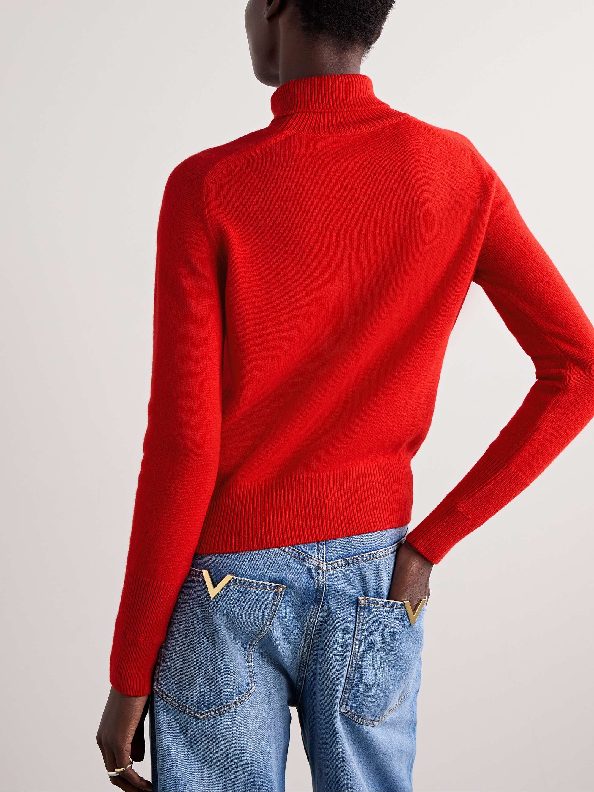 VICTORIA BECKHAM Wool turtleneck sweater | NET-A-PORTER