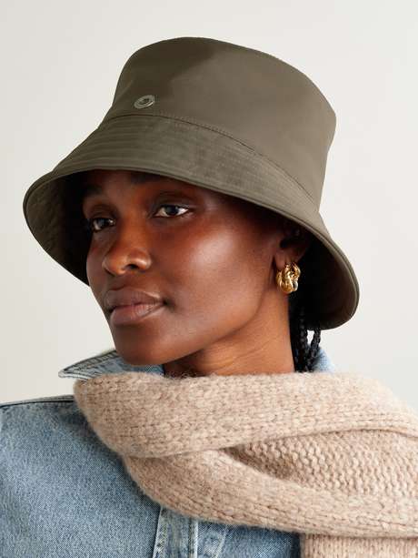 LORO PIANA Zita tech-shell bucket hat | NET-A-PORTER