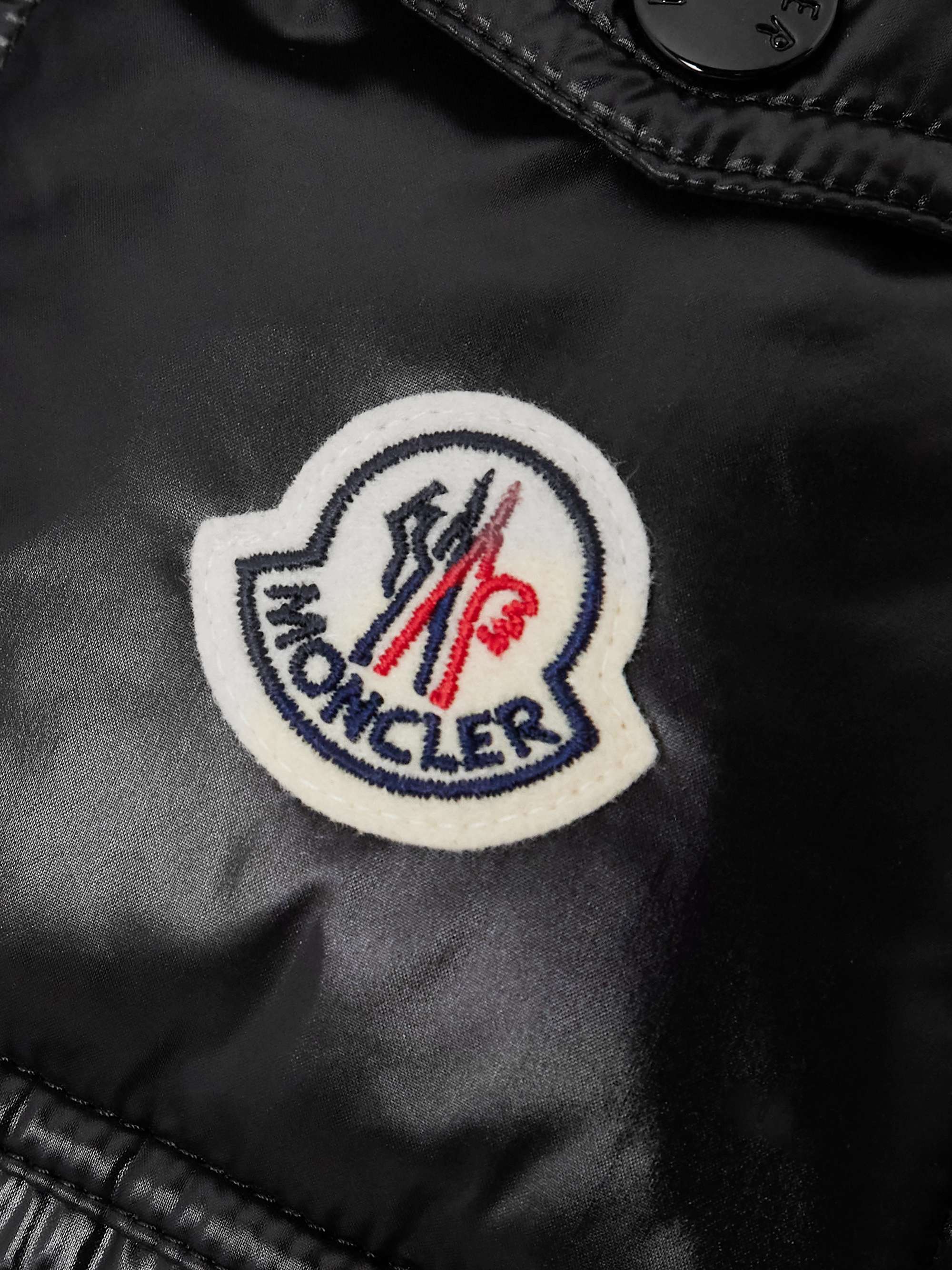 MONCLER Maire hooded quilted glossed-shell down jacket | NET-A-PORTER