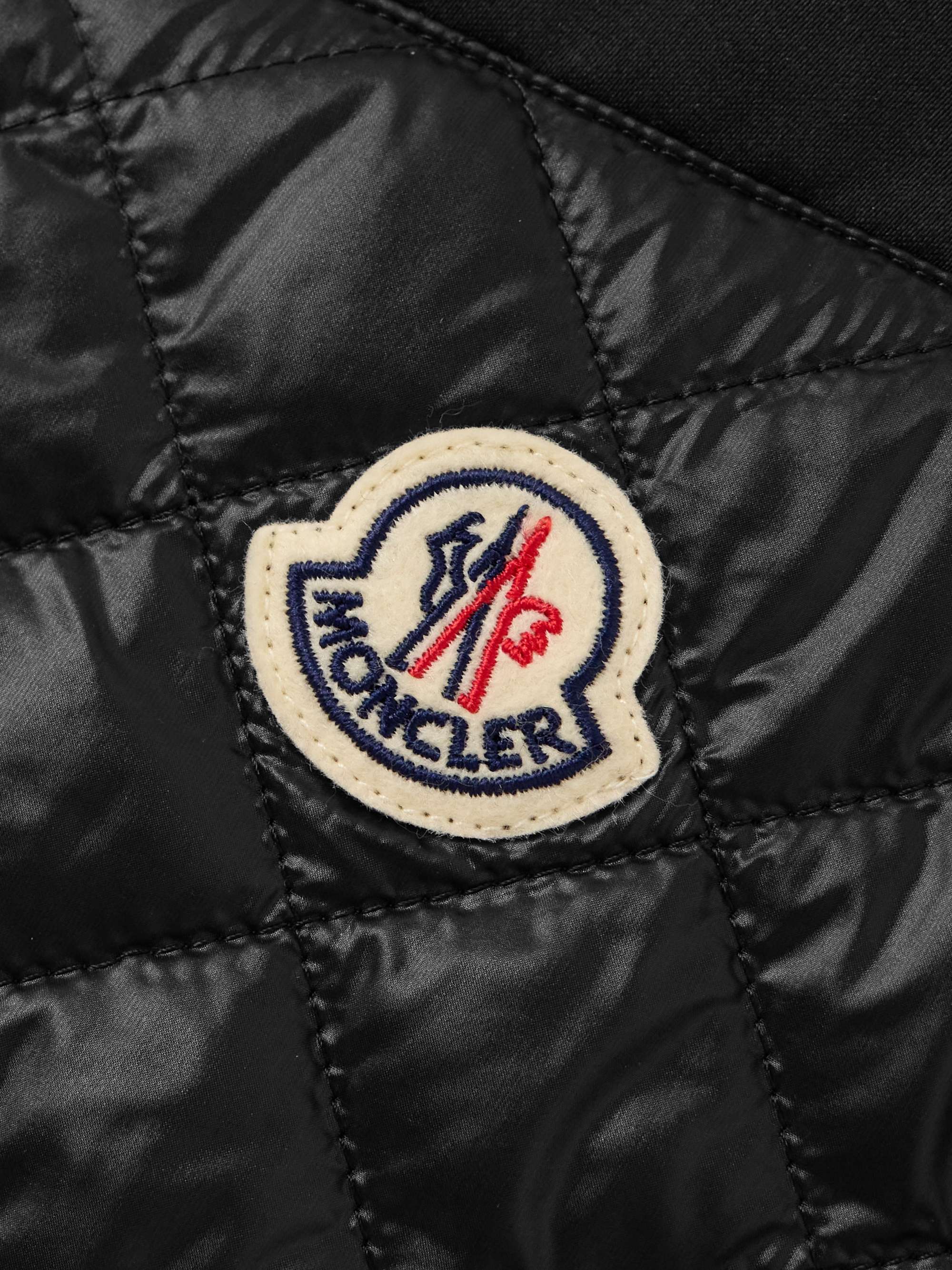 MONCLER Padded shell mini dress | NET-A-PORTER