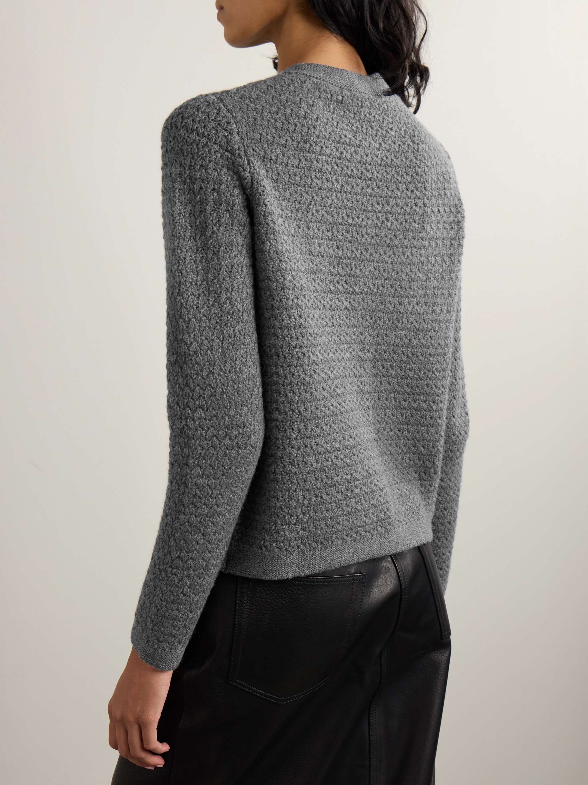 ARCH4 Tulip crocheted cashmere cardigan | NET-A-PORTER
