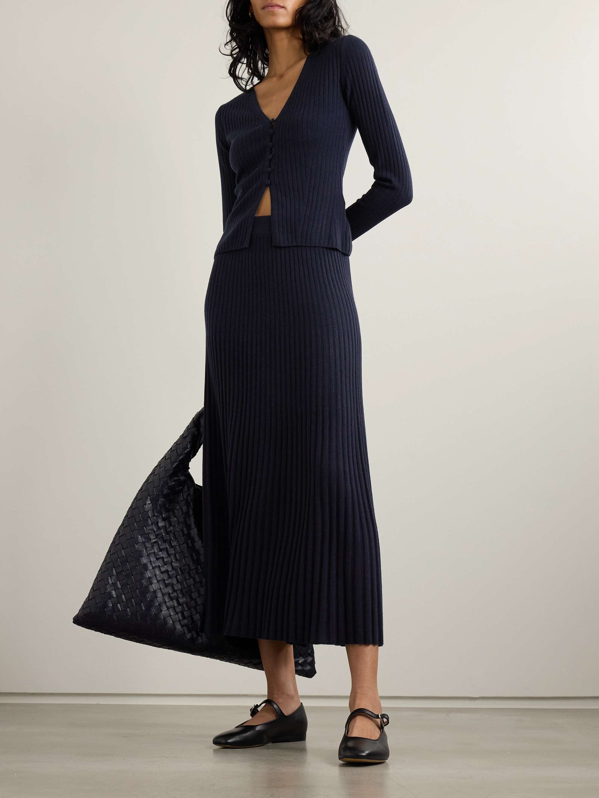 ARCH4 New Cami ribbed cashmere cardigan | NET-A-PORTER