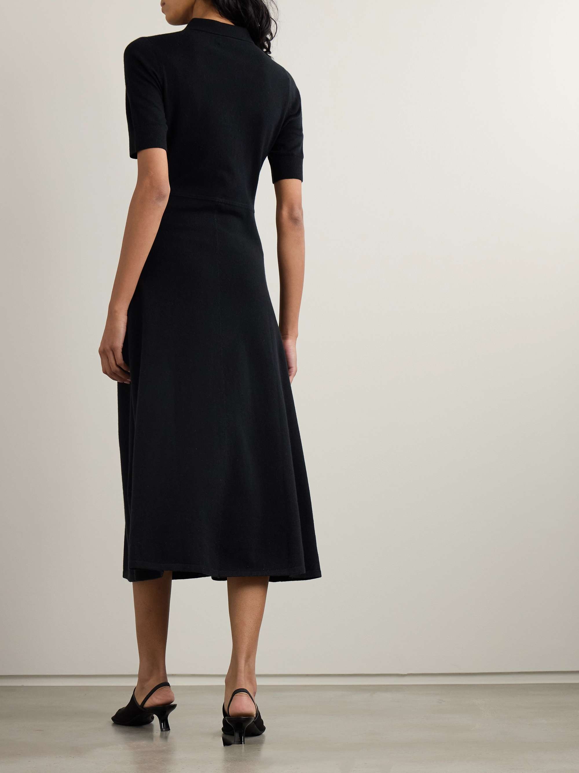 ARCH4 Paris cashmere midi dress | NET-A-PORTER