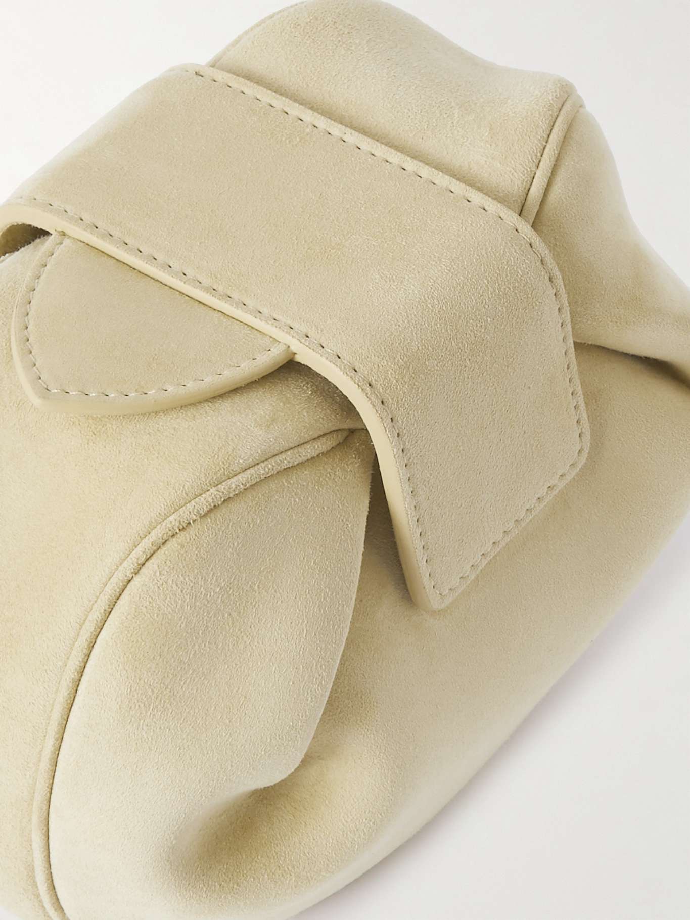 GABRIELA HEARST Soft Demi suede clutch | NET-A-PORTER