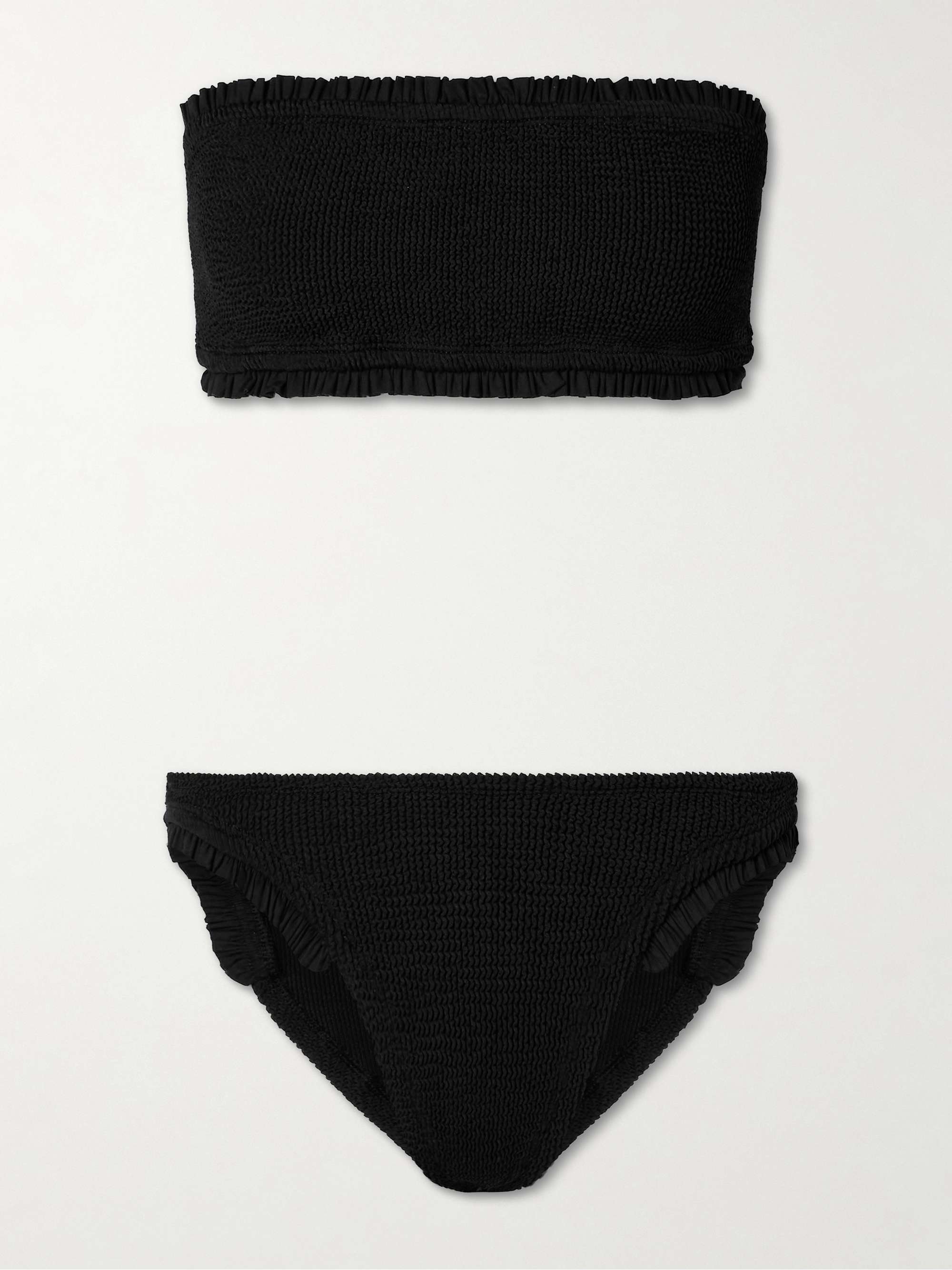 hunza-g-tracey-frill-ruffled-seersucker-bandeau-bikini-net-a-porter