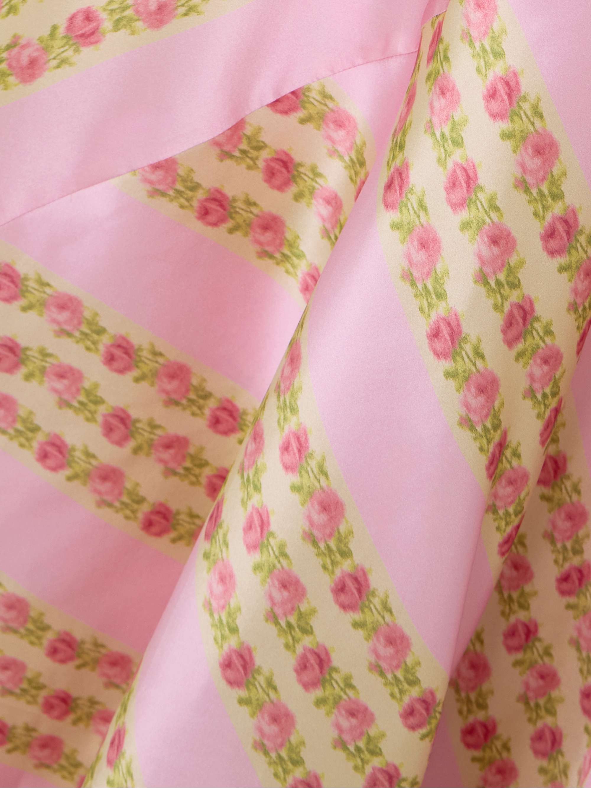 LOVESHACKFANCY Azalea floral-print silk-satin maxi dress | NET-A-PORTER