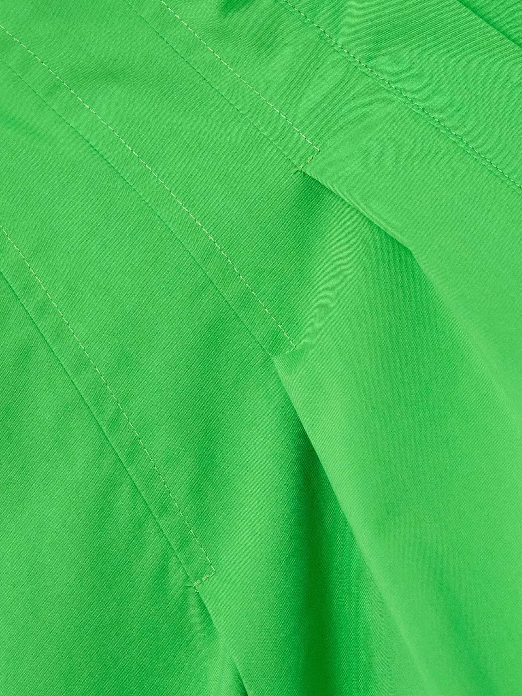 SIMKHAI Jazz pleated cotton-blend poplin midi shirt dress | NET-A-PORTER