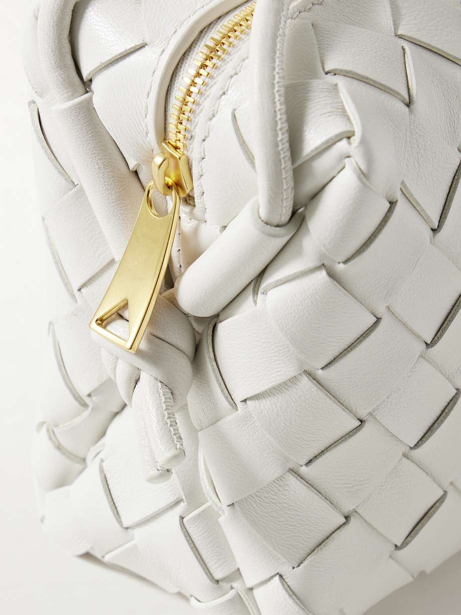 BOTTEGA VENETA Loop mini intrecciato leather shoulder bag | NET-A-PORTER