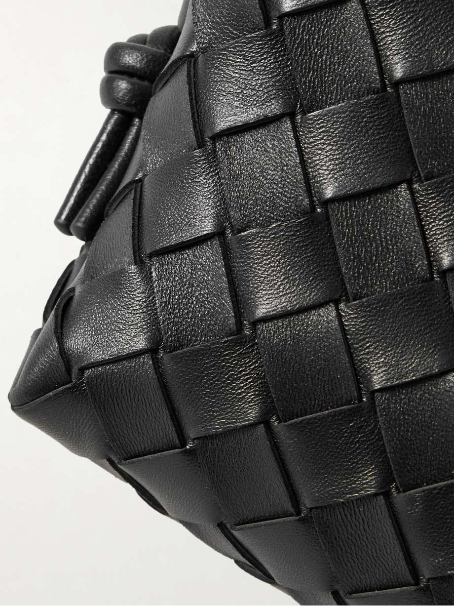 BOTTEGA VENETA Loop mini intrecciato leather shoulder bag | NET-A-PORTER