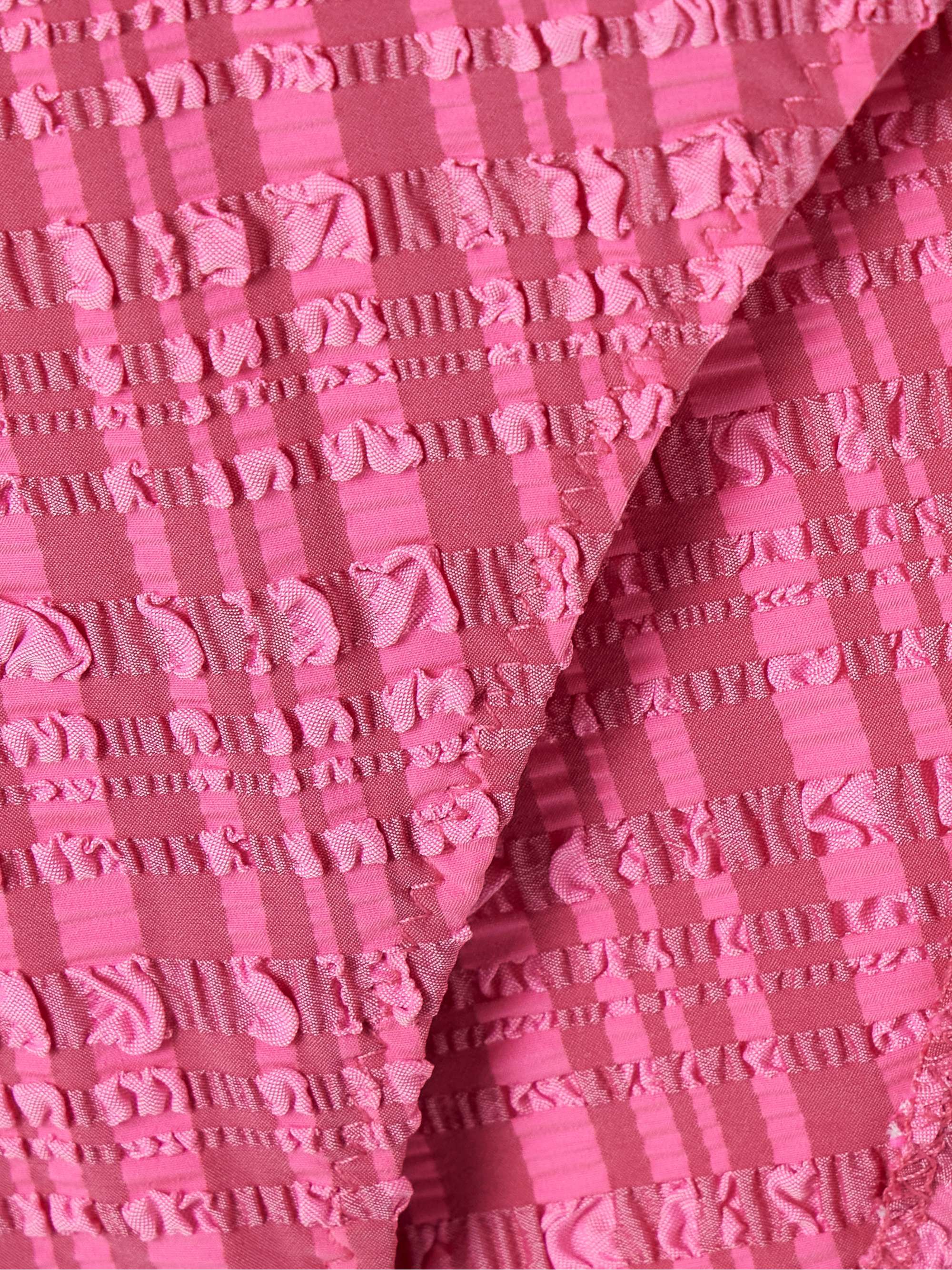 LISA MARIE FERNANDEZ Polo striped seersucker halterneck swimsuit | NET ...