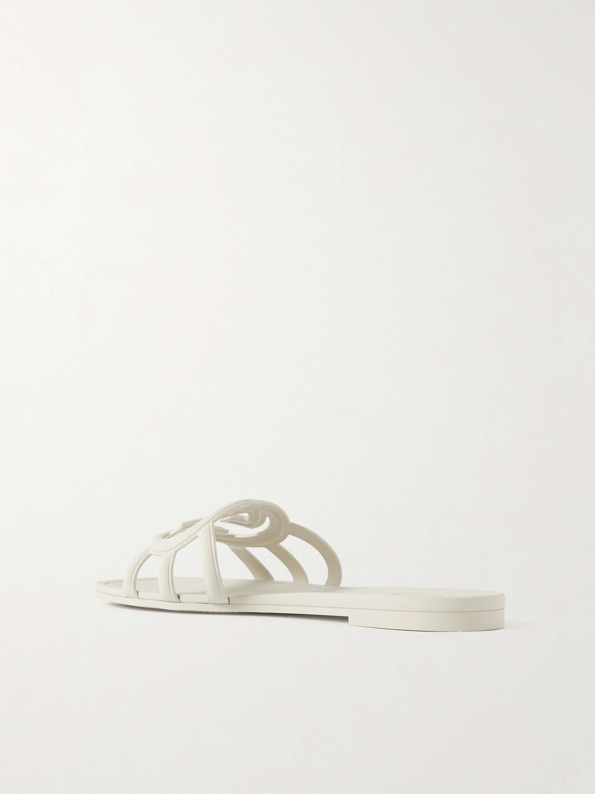 GUCCI Rubber slides | NET-A-PORTER
