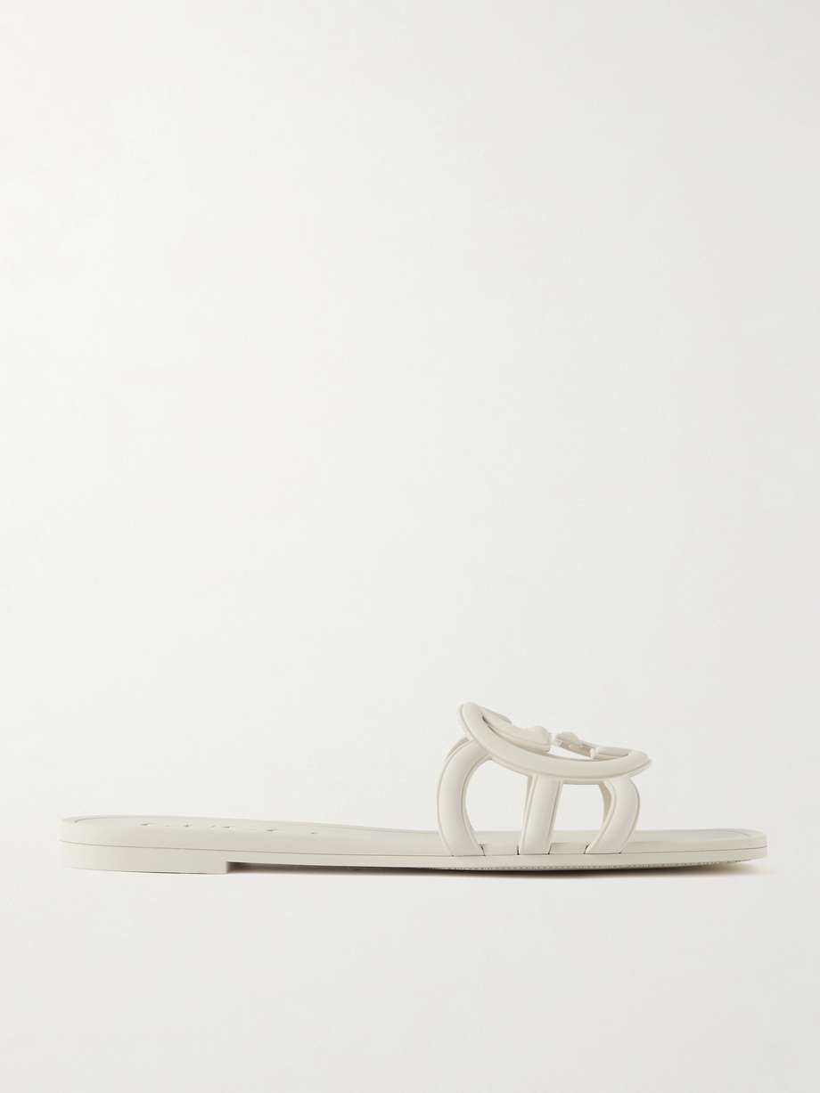 GUCCI Rubber slides | NET-A-PORTER