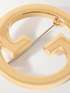 GUCCI Blondie gold-tone brooch | NET-A-PORTER