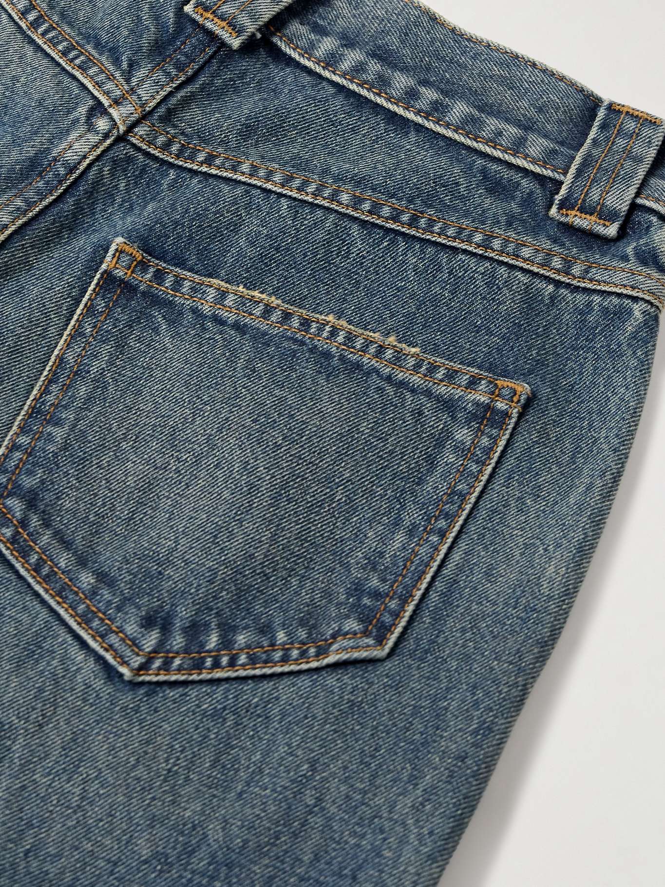 KHAITE Hewitt high-rise straight-leg jeans | NET-A-PORTER