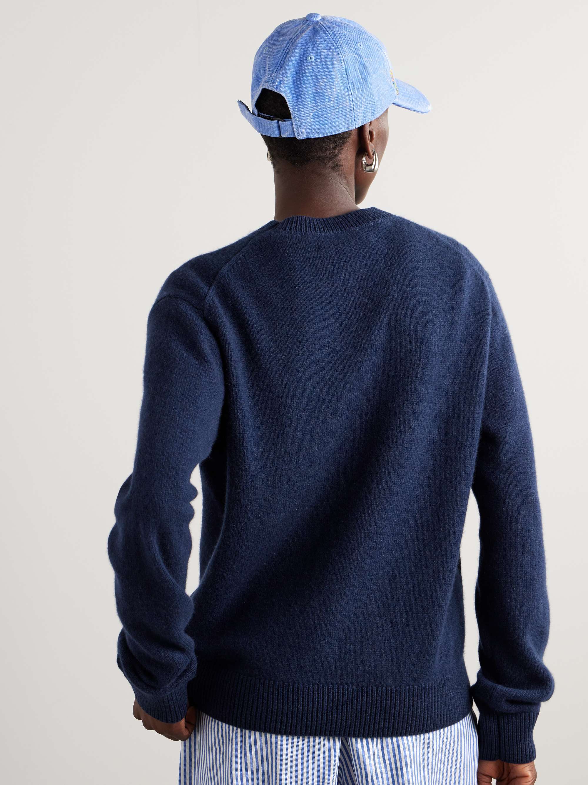 THE ELDER STATESMAN Cashmere sweater | NET-A-PORTER