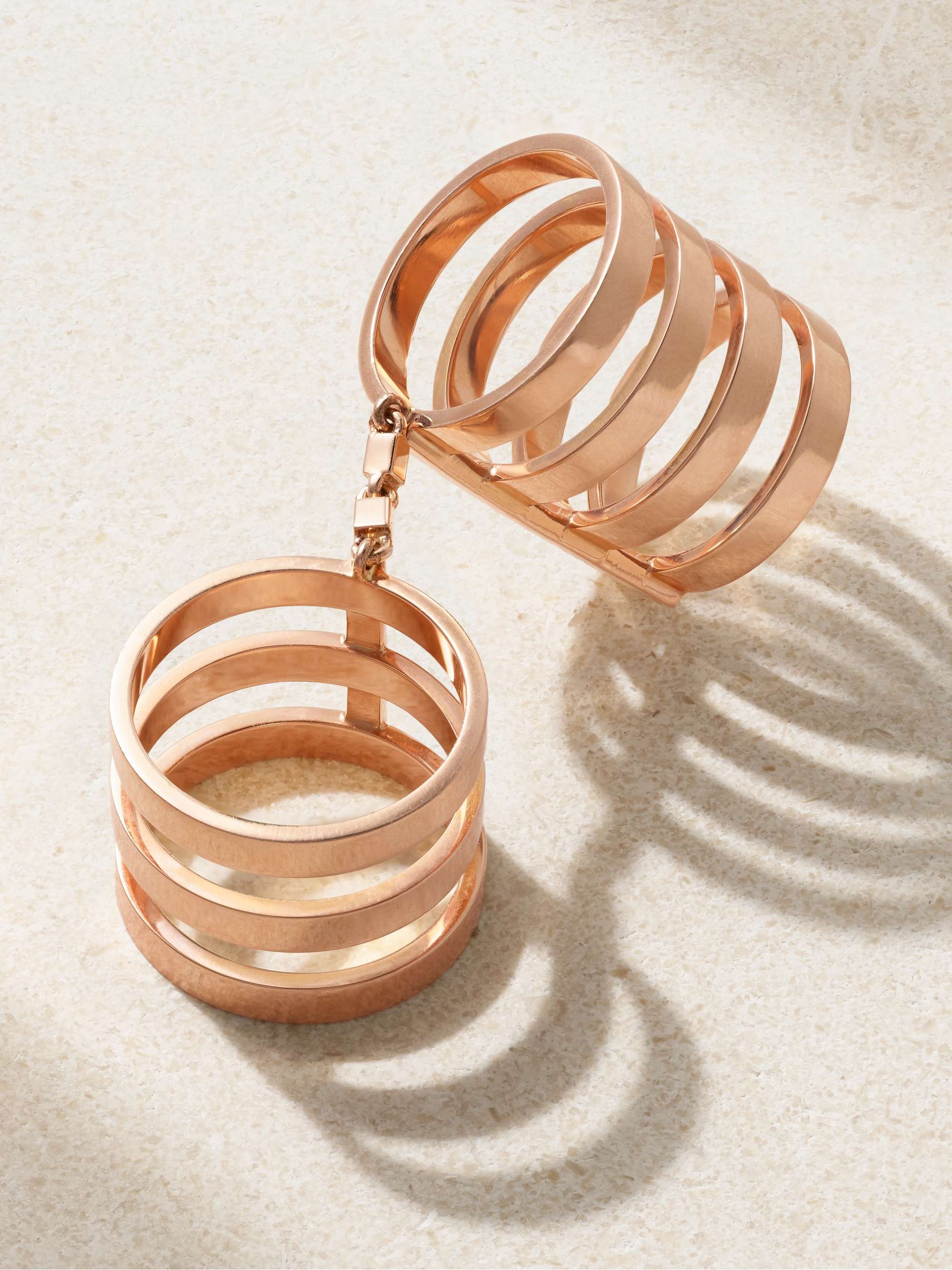 REPOSSI Berbère 18-karat rose gold ring | NET-A-PORTER