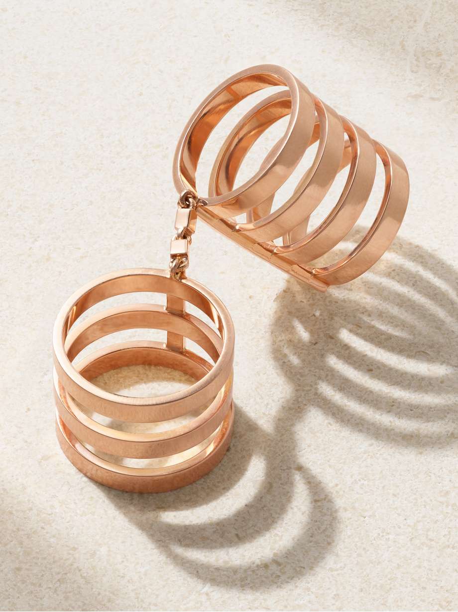 REPOSSI Berbère 18-karat rose gold ring | NET-A-PORTER