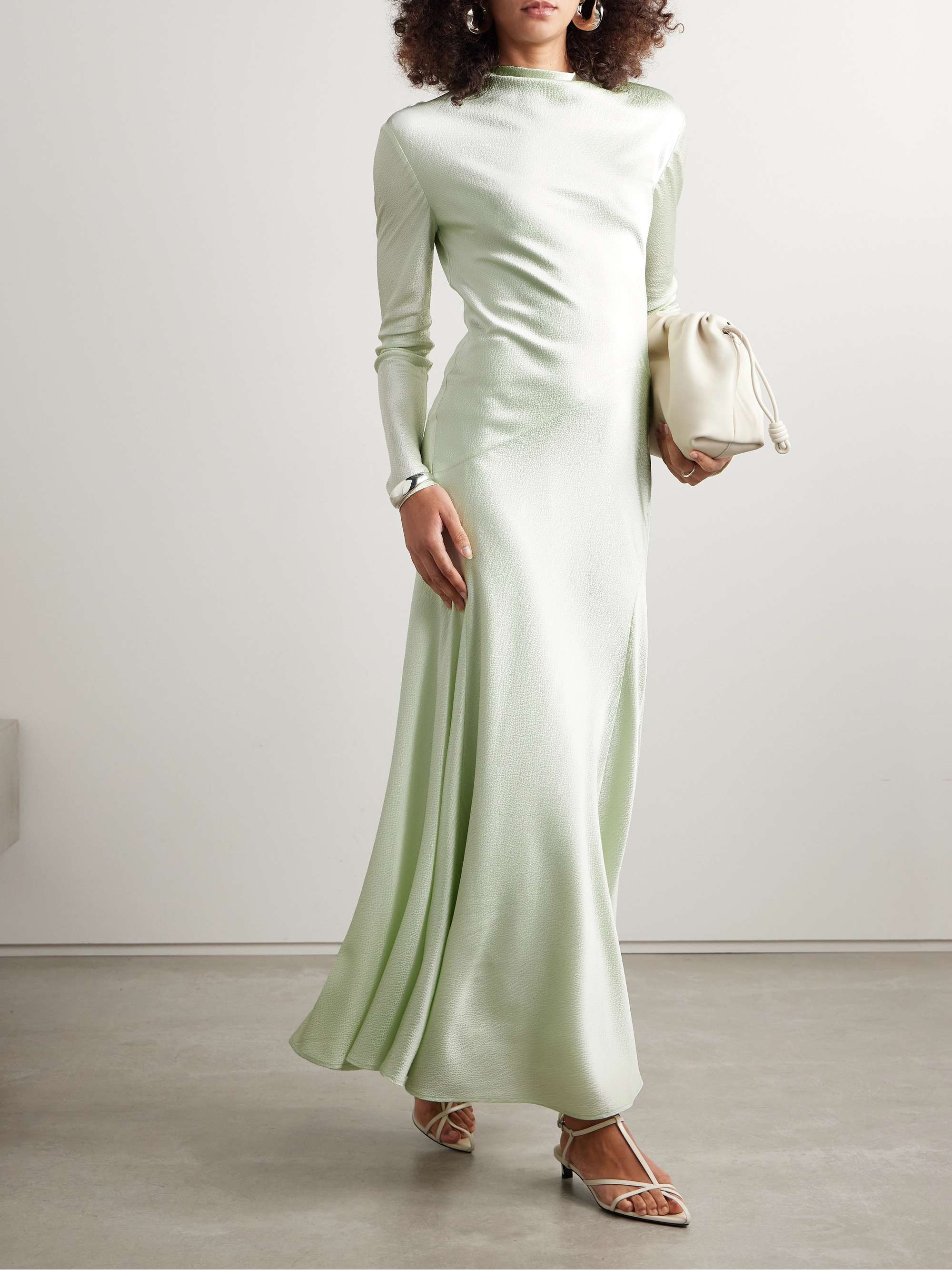 TOVE Raquel silk-blend cloqué maxi dress | NET-A-PORTER