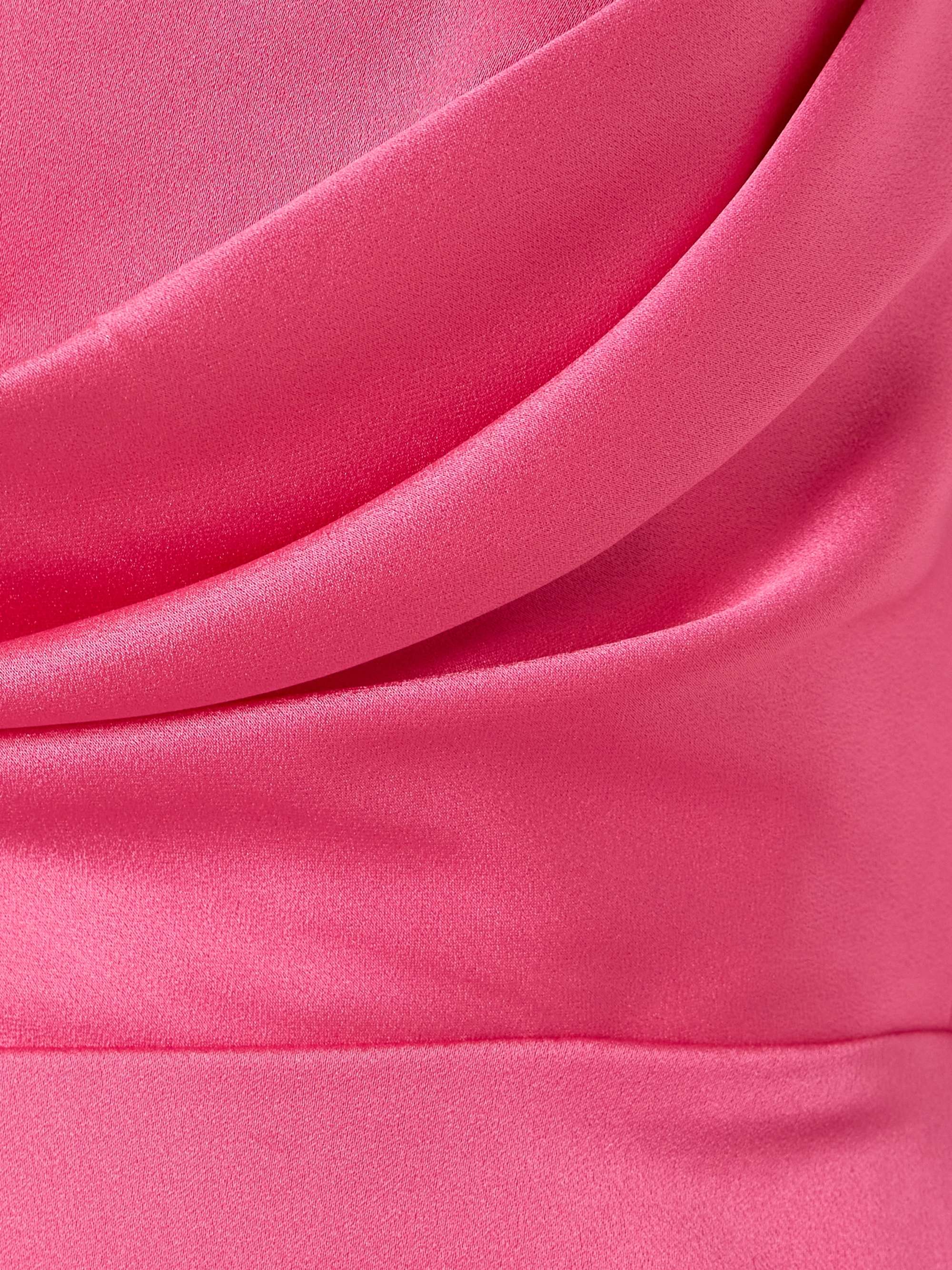 ALEX PERRY Strapless draped satin-crepe gown | NET-A-PORTER