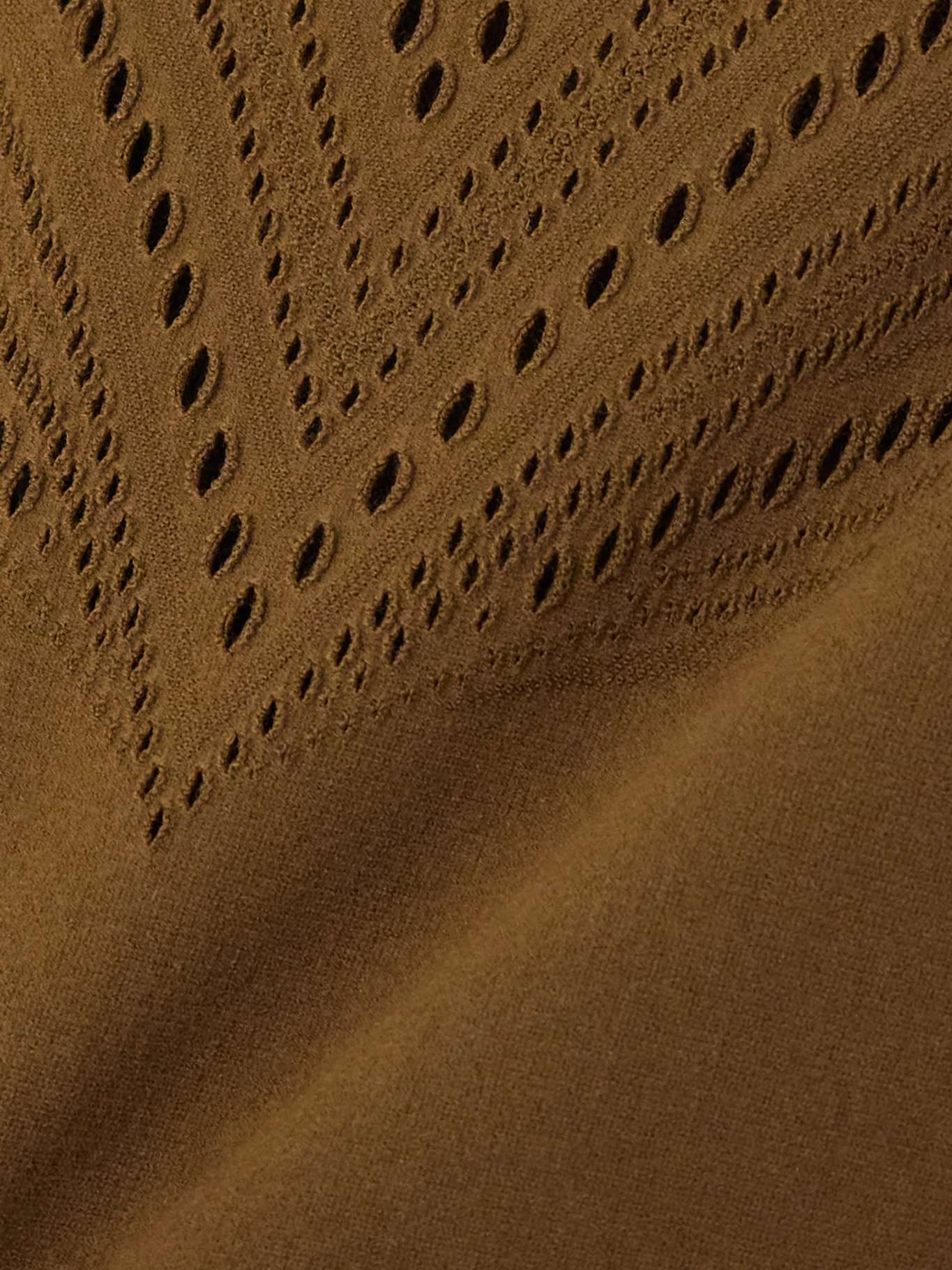 WOLFORD Pointelle-knit stretch wool-blend bodysuit | NET-A-PORTER