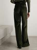 MAX MARA Cotton-blend corduroy wide-leg pants | NET-A-PORTER