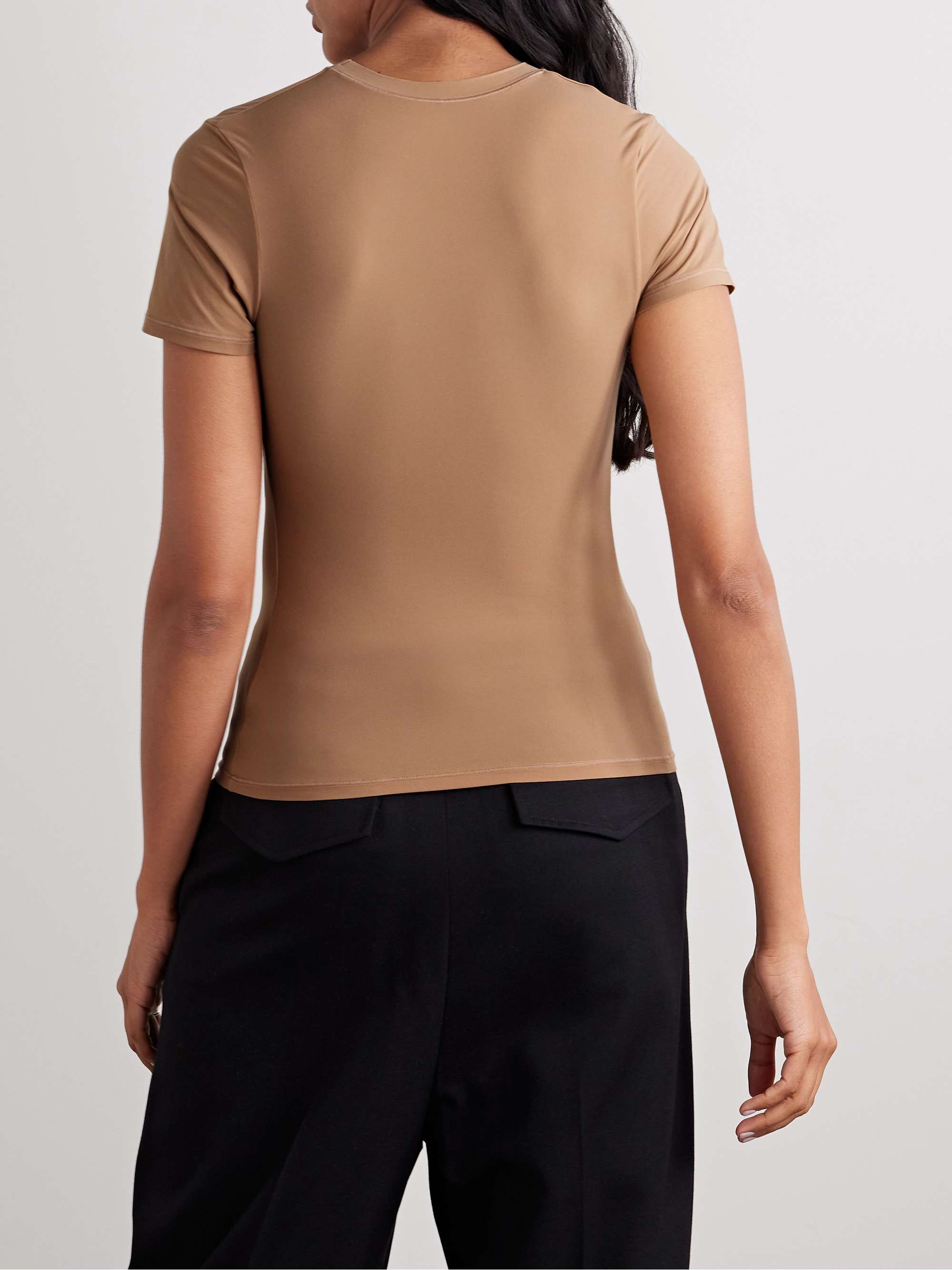 SKIMS Fits Everybody T-shirt - Sienna | NET-A-PORTER