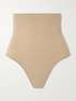 SKIMS Seamless Sculpt High-Waisted Thong - Clay | NET-A-PORTER